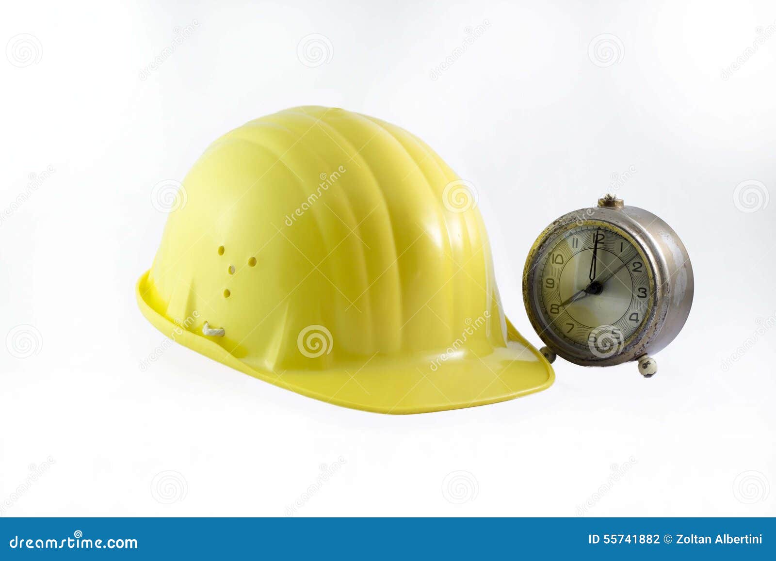 Time for Work in Construction Stock Photo - Image of build, industry ...
