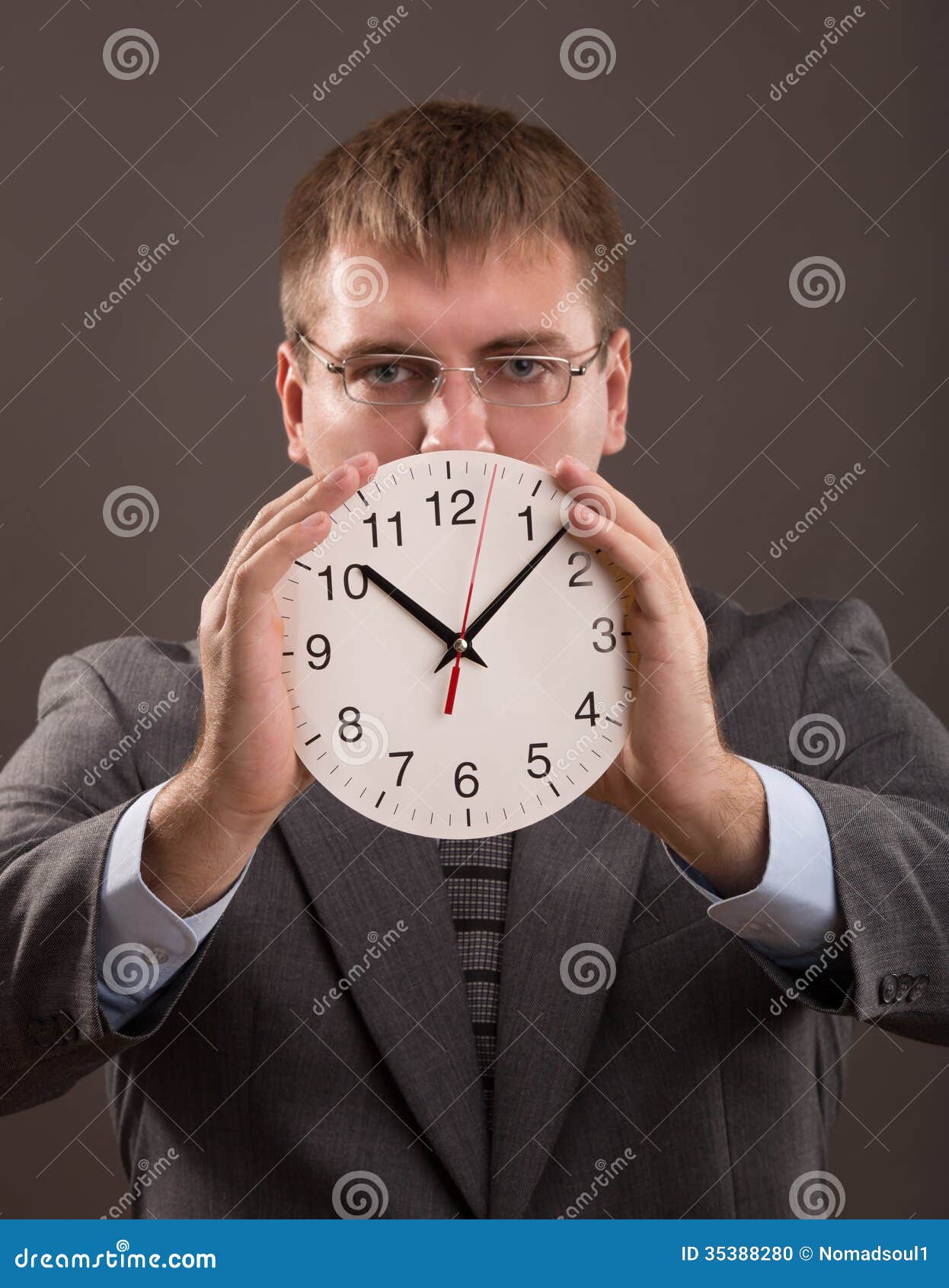 Time stock photo. Image of serious, person, hands, brown - 35388280