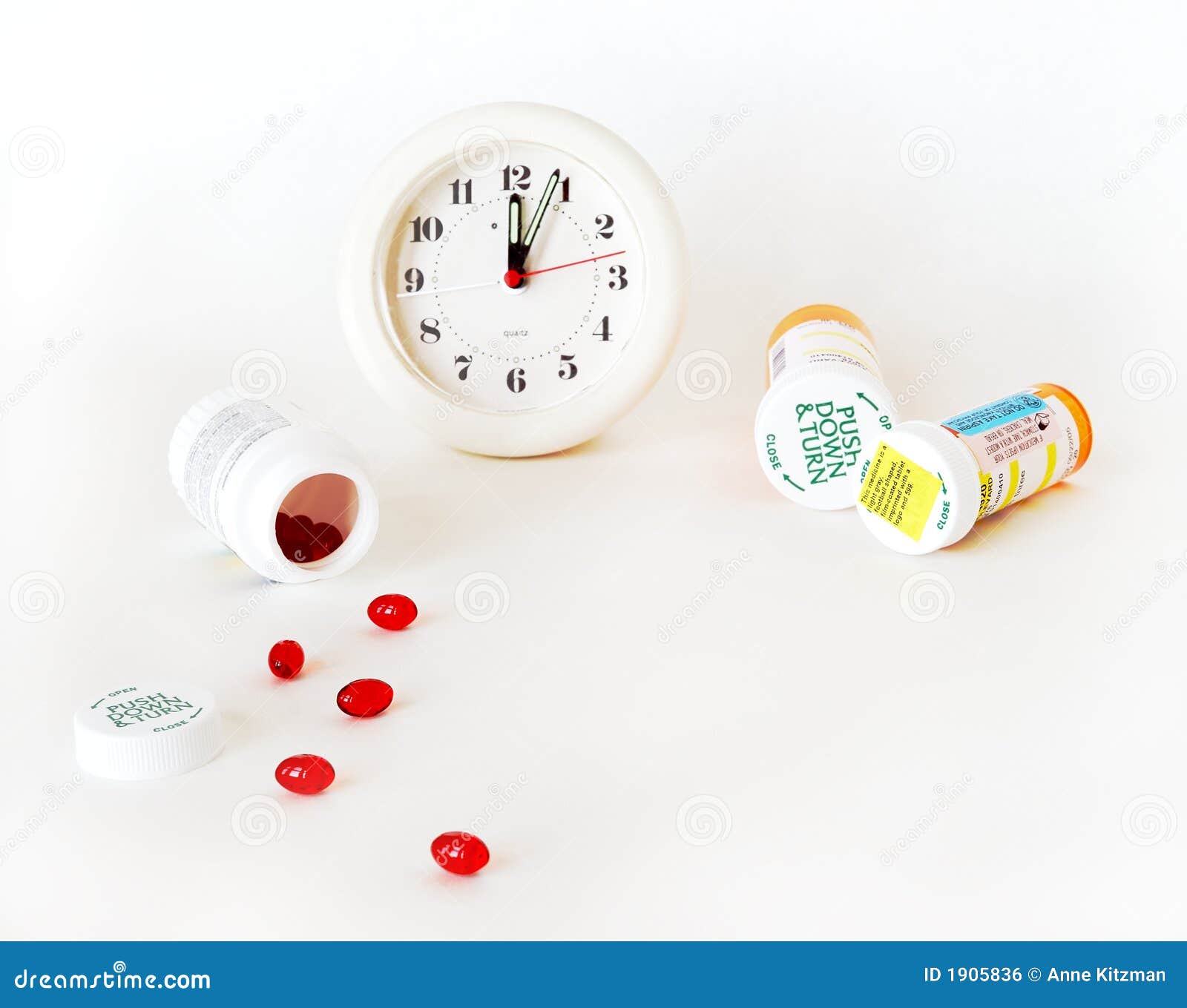 Time for Your Dose of Medicine Stock Photo - Image of noon, gels: 1905836