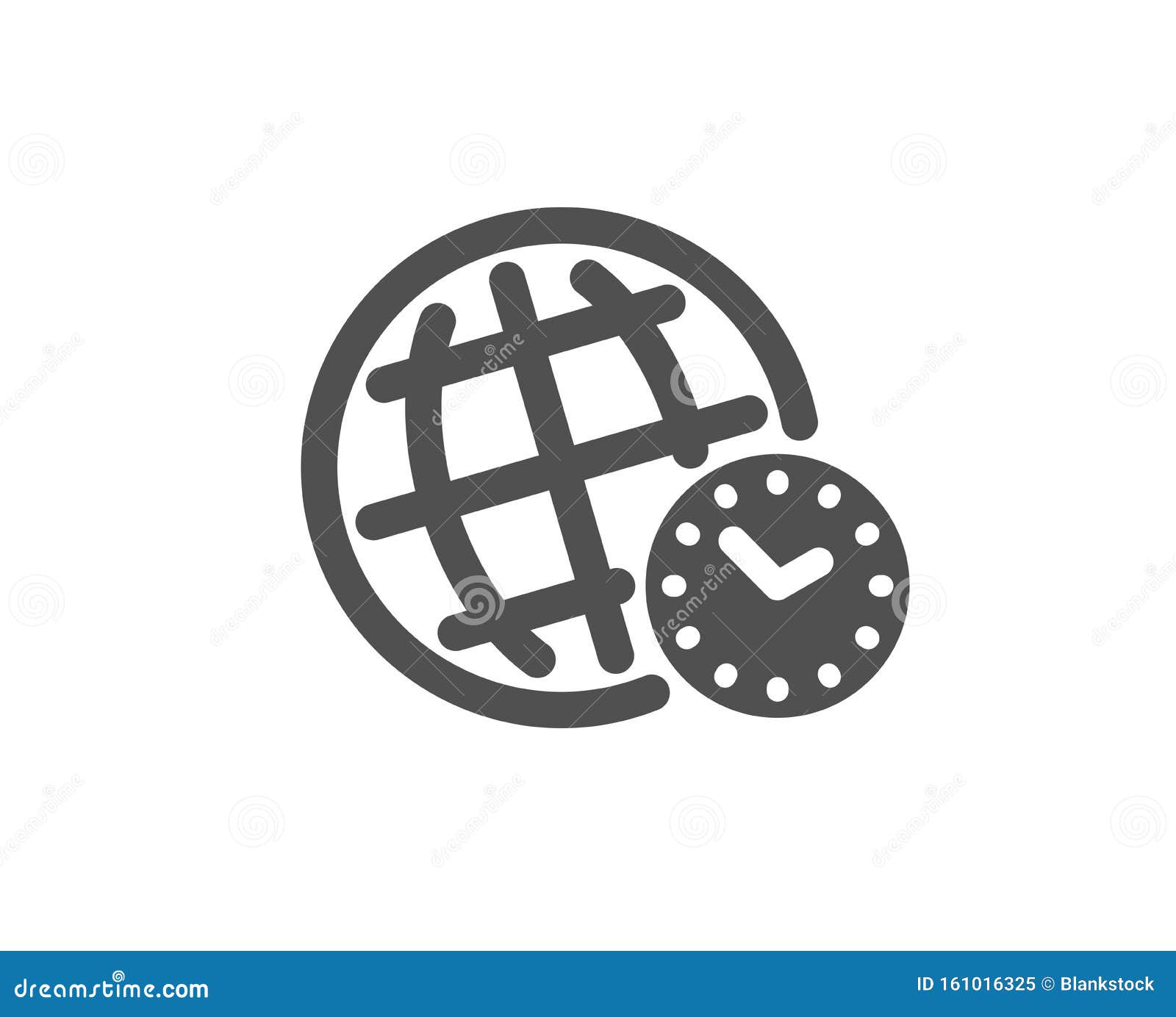 Time Zone Icon. World Clock Sign. Watch. Vector Stock Vector ...