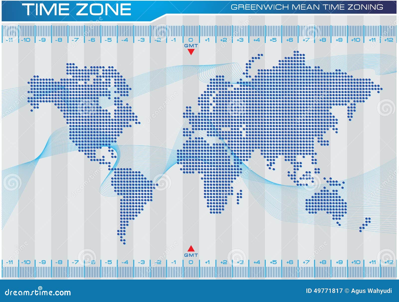 Easy Time Zone Map