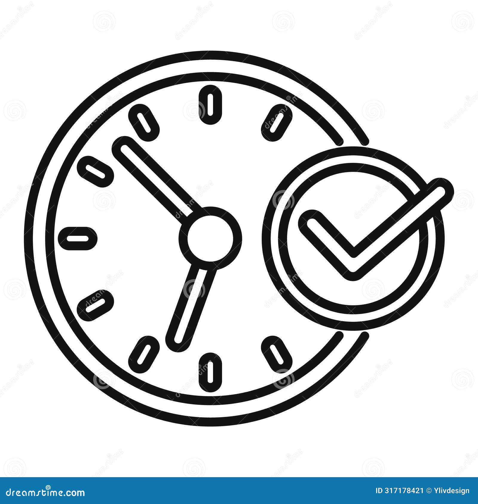 Timeframe Duration Plan Icon Outline Vector. Agenda Period Stock Vector ...