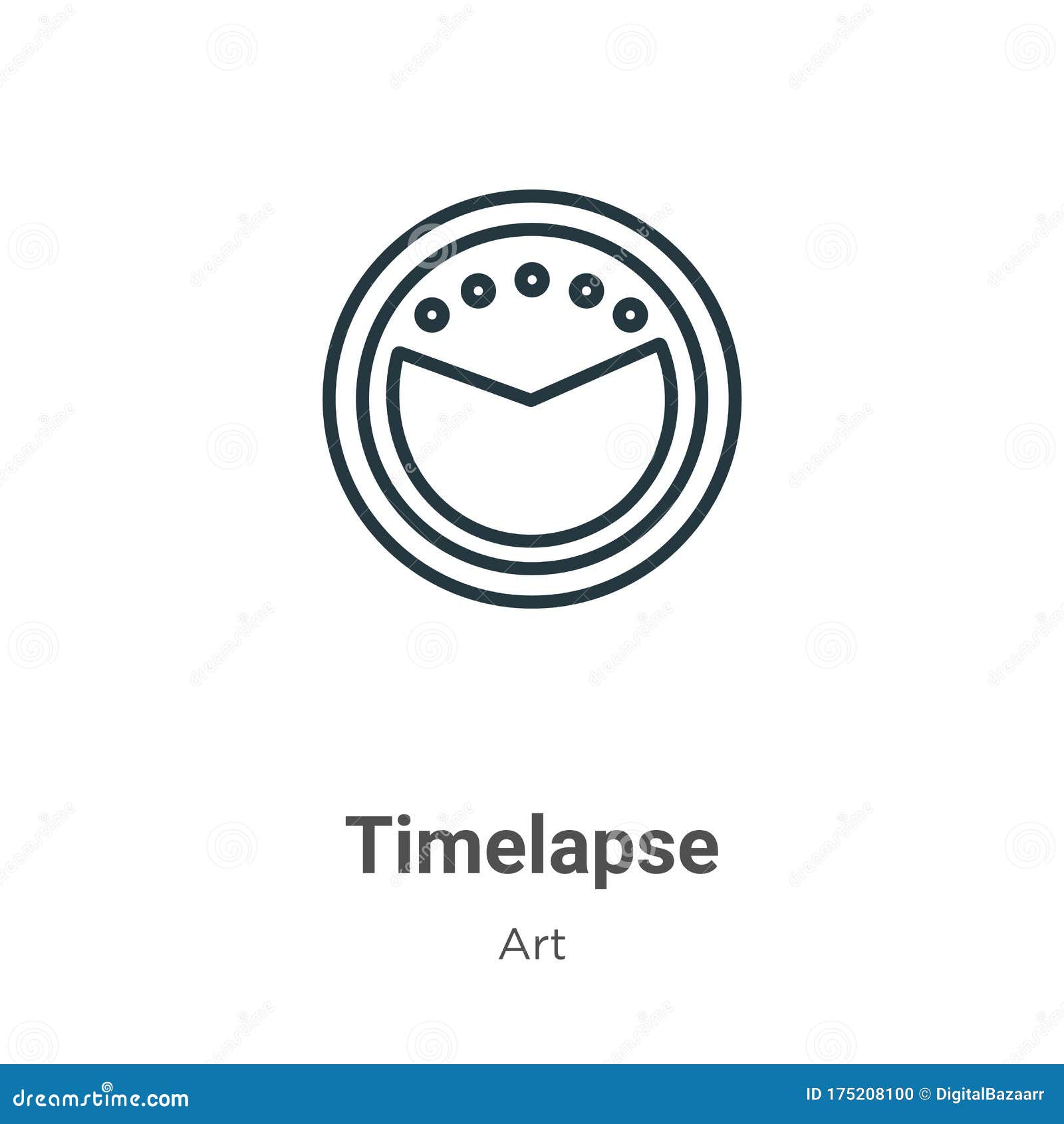 Timelapse Icon On White Background. Simple Element Illustration From ...