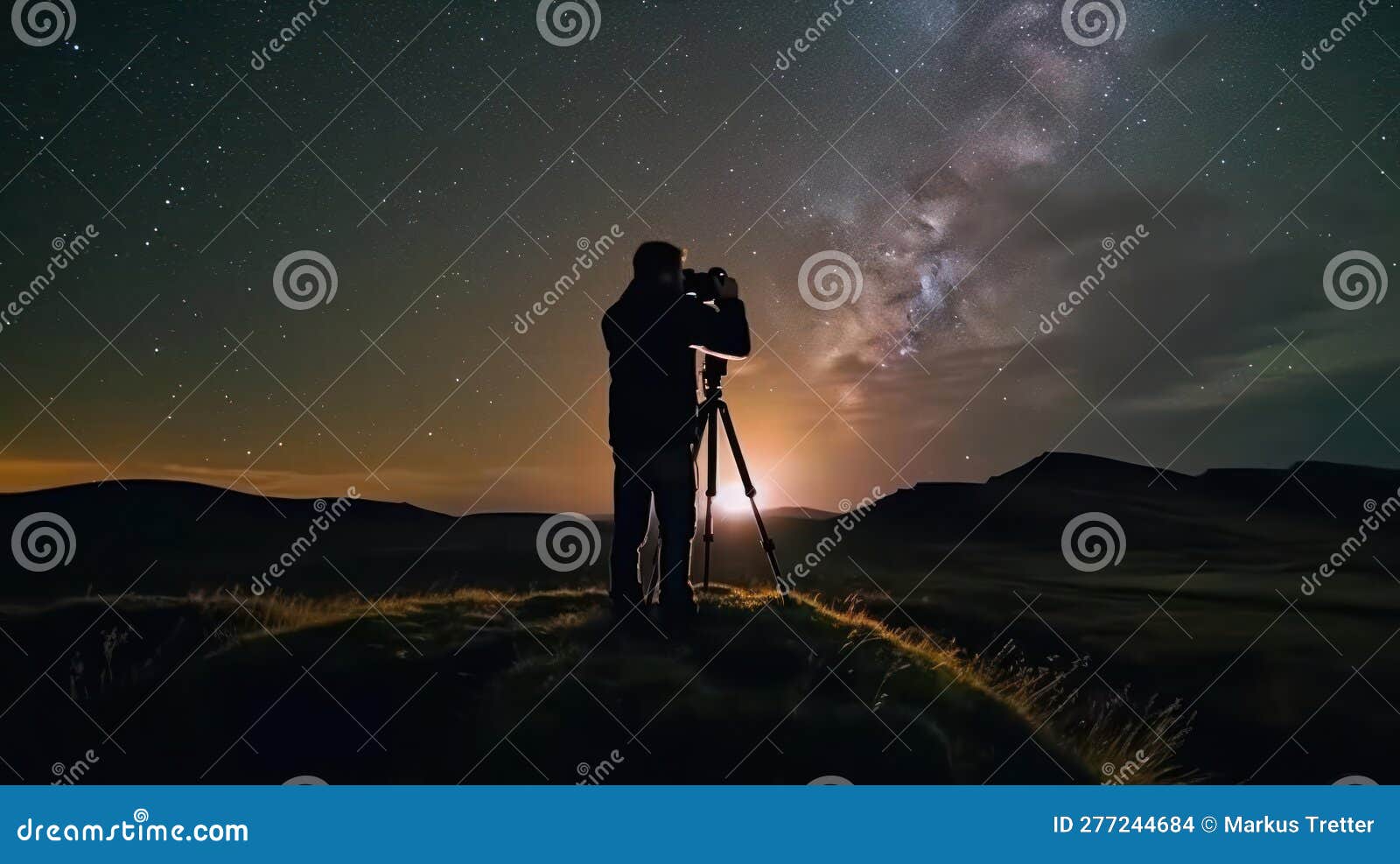 A Timelapse of a Photographer Capturing a Stunning Image Created with ...