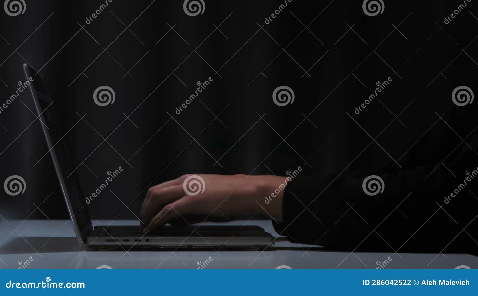 Timelapse of a Programmer S Hands Quickly Typing Something on a Laptop ...