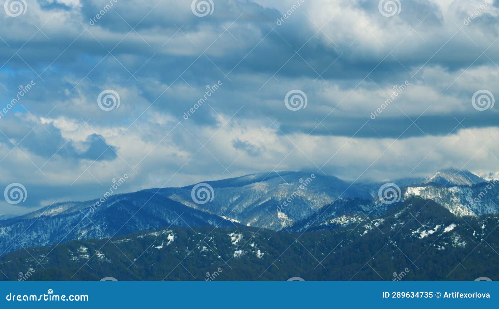 The Sun S Rays Showed the Texture of the Mountains. Trees on Mountain ...