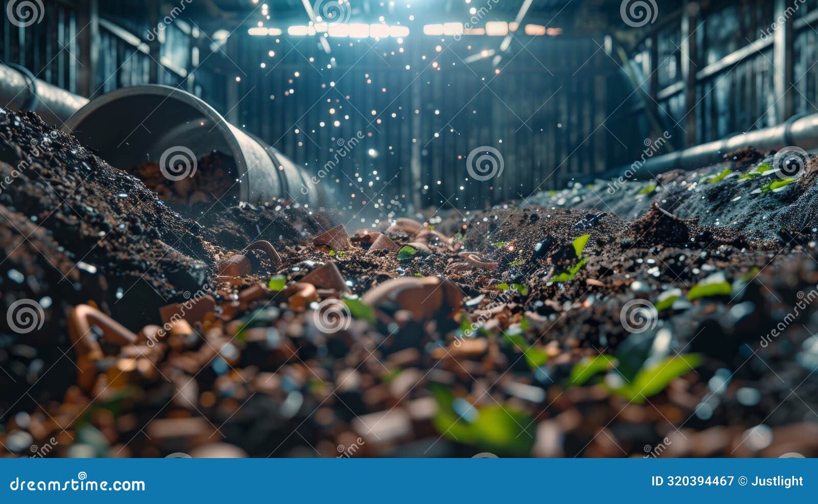 A Timelapse Video Showing the Process of Composting Using a Smart ...