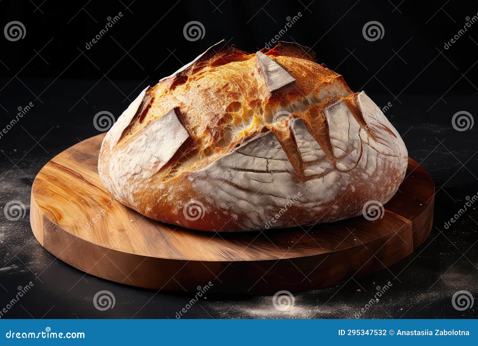 Timeless Appeal in Traditional Loaf of Bread Stock Illustration ...
