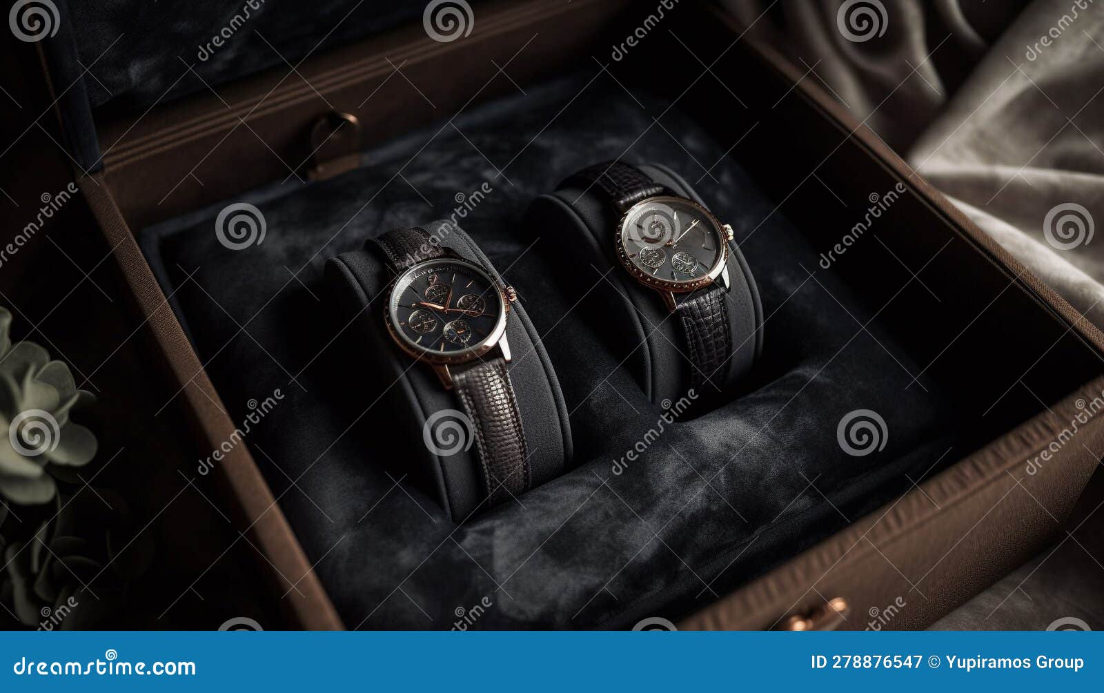 Timeless Elegance a Luxury Leather Wristwatch for Successful Men ...