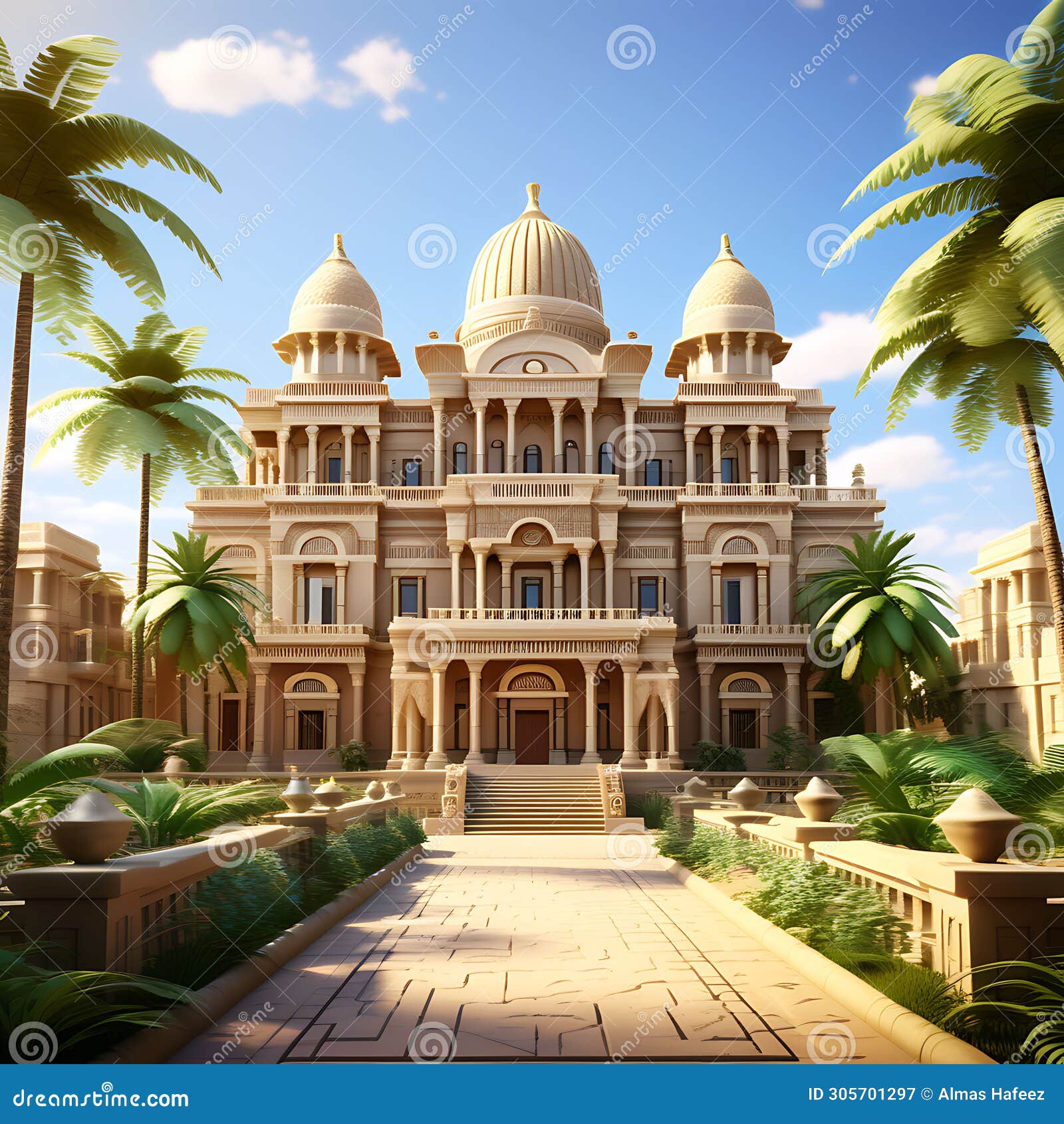 Timeless Splendor: Ancient Roman Palazzo Illuminated In Striking ...