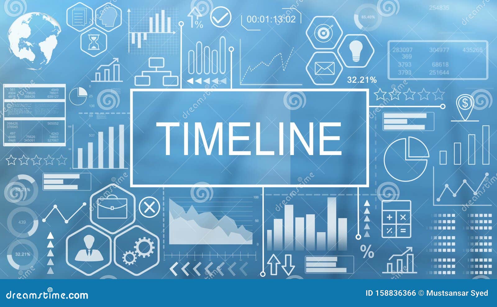 Timeline, Animated Typography Stock Footage - Video of timeline ...