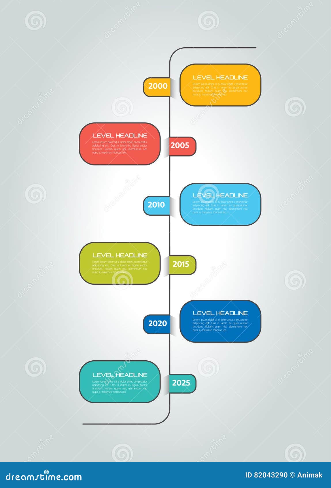 Timeline Banner, Infographic. Stock Vector - Illustration of timeline ...