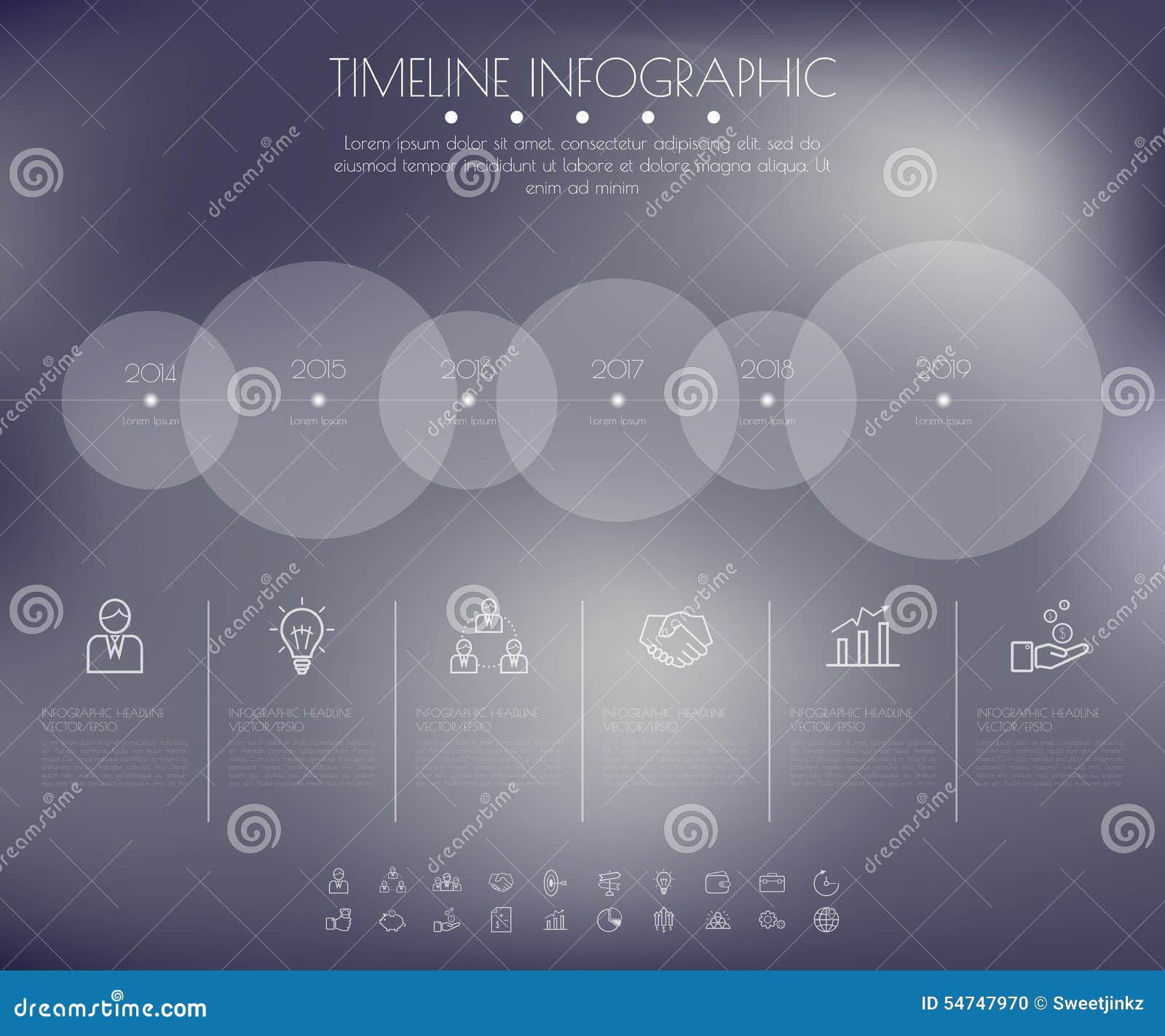 Timeline Circles Infographic. Flat Vector Design Template. Stock Vector ... Timeline Circles Infographic. Flat Vector Design Template. Stock Vector ...