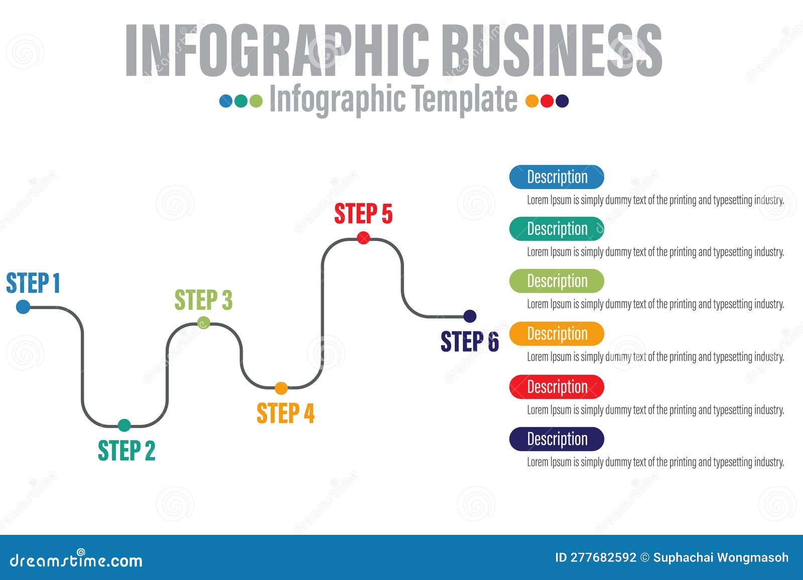 Timeline Creator Infographic Template. 6 Steps Timeline Journey ... Timeline Creator Infographic Template. 6 Steps Timeline Journey ...