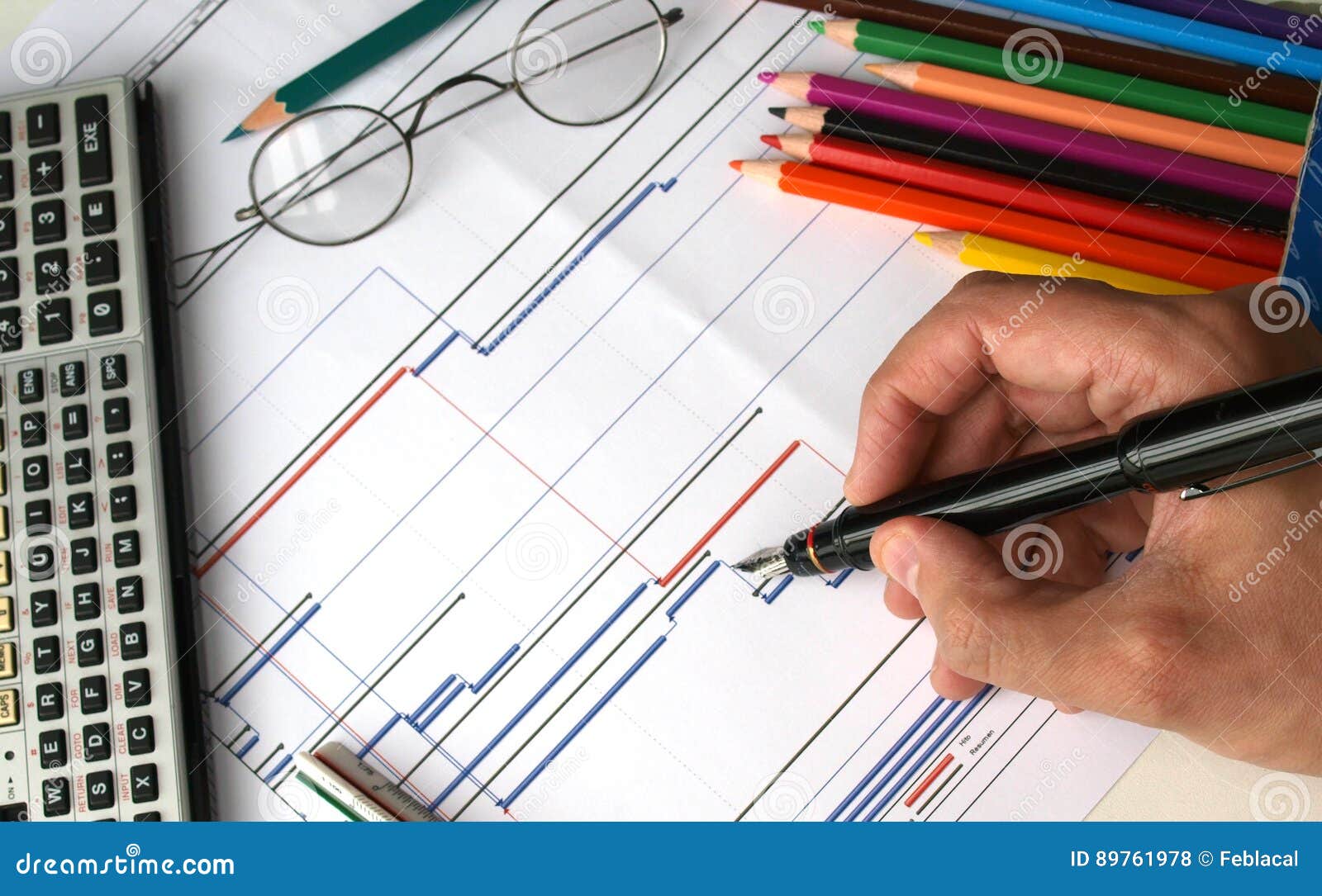 Timeline diagram stock photo. Image of infochart, sector - 89761978