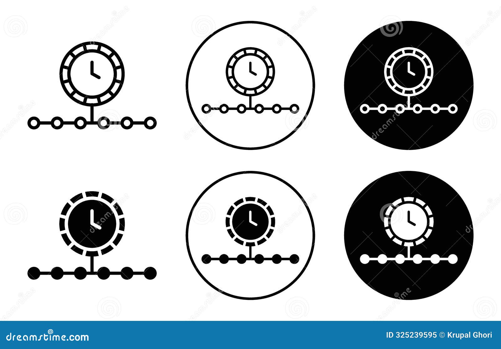 Timeline Icon Vector. Map Illustration Sign. Route Symbol. Tourism Logo ...