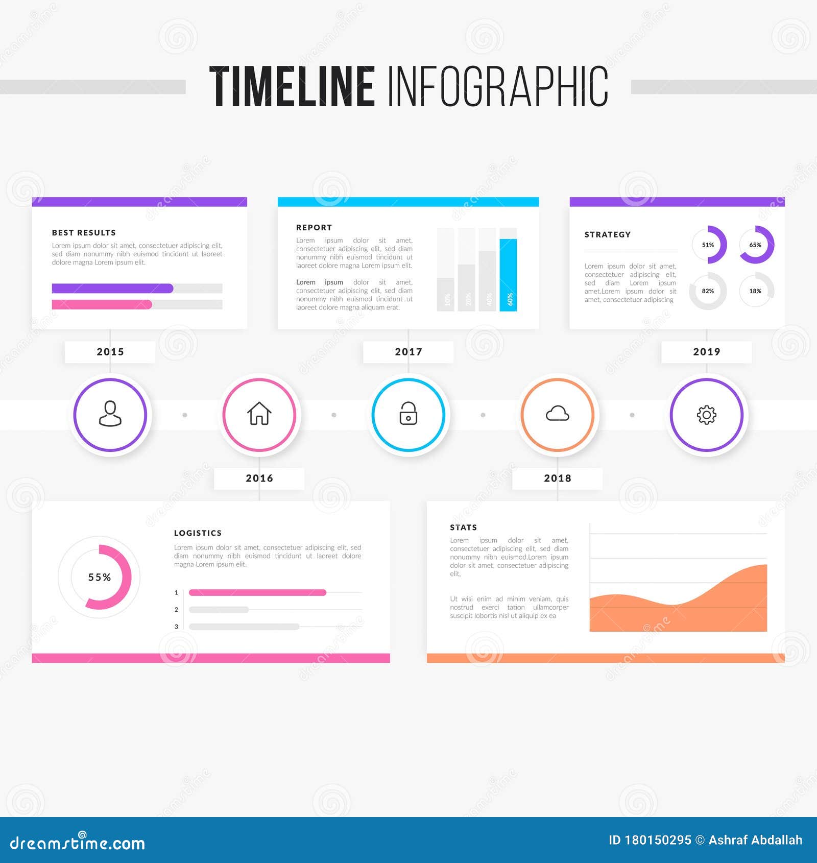 Infographic Tool Timeline