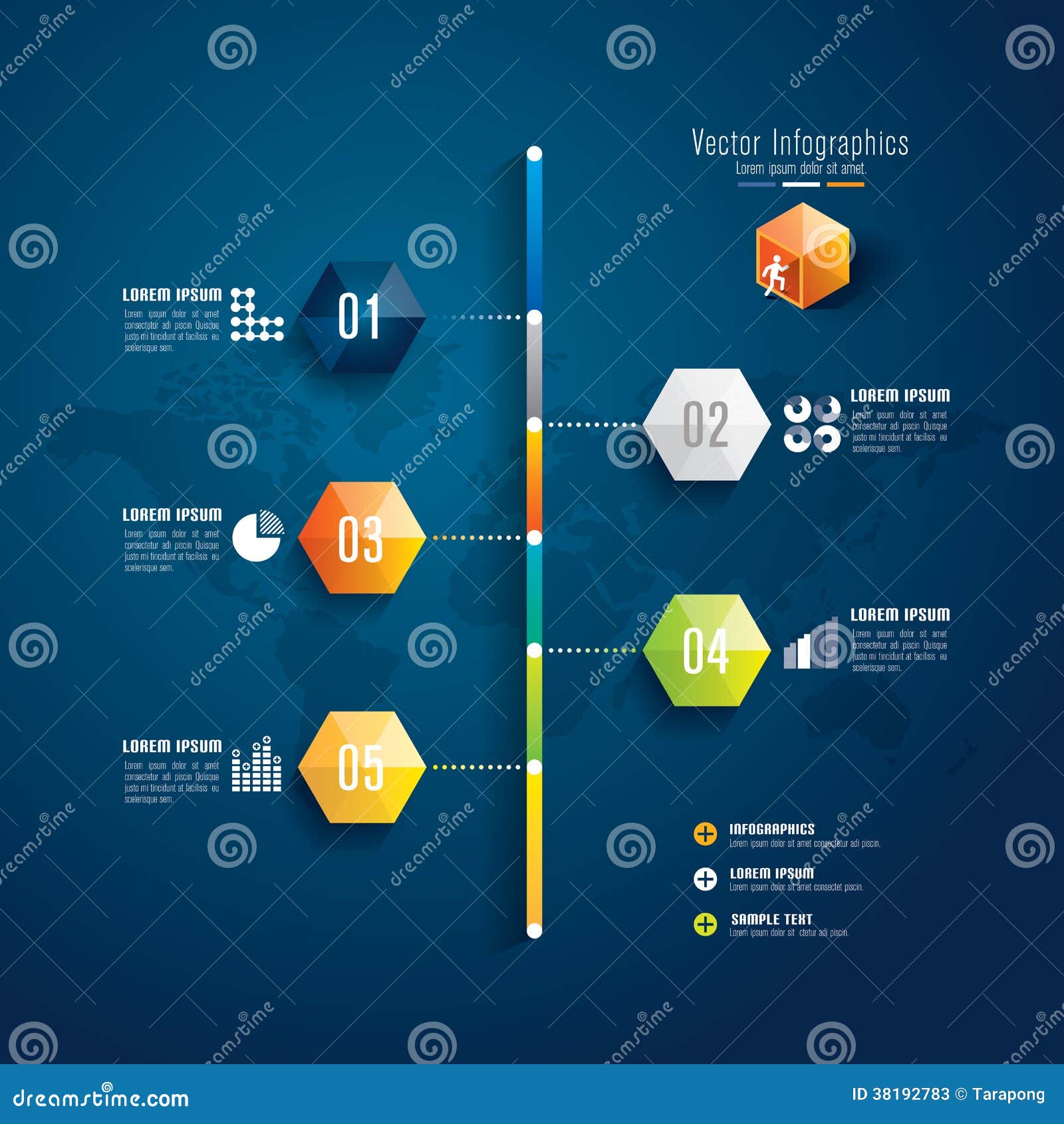Timeline Infographics Design Template. Stock Vector - Illustration of ...