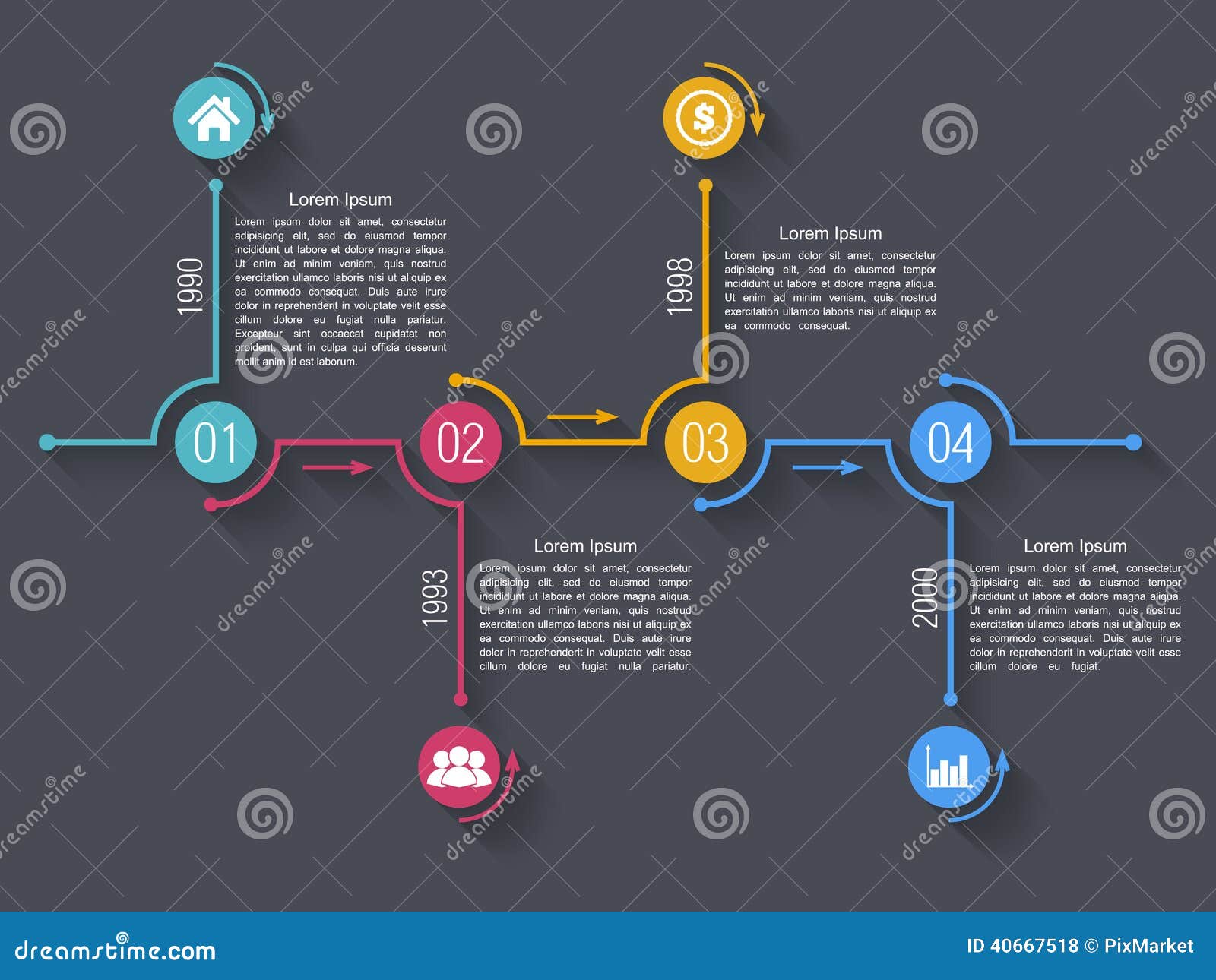 Timeline Infographics Design Template Stock Vector - Illustration of ... Timeline Infographics Design Template Stock Vector - Illustration of ...