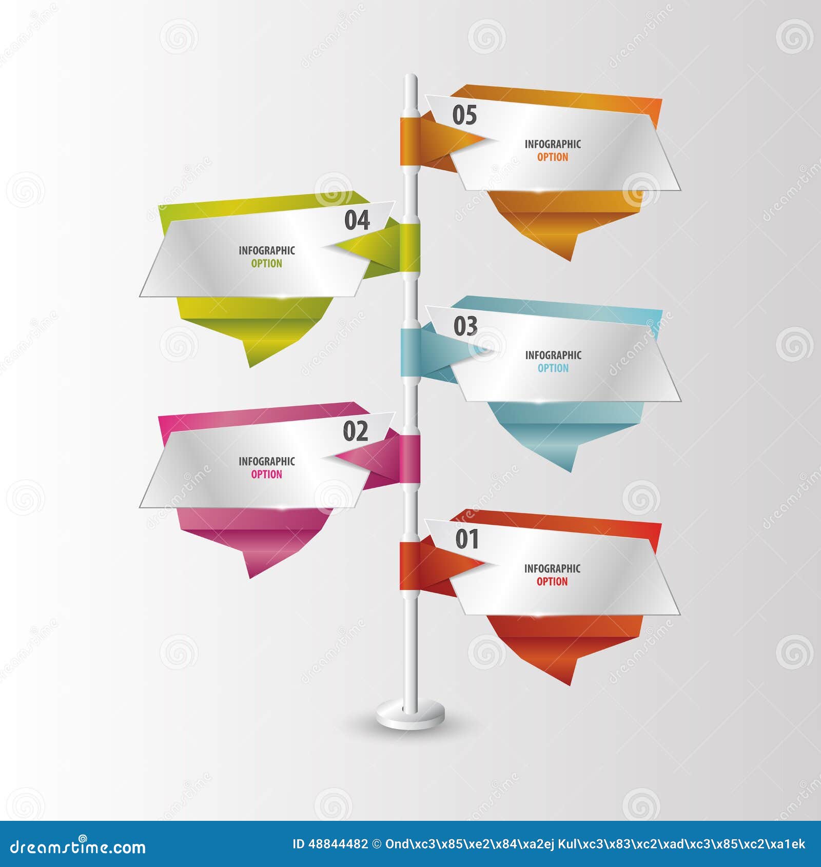 Timeline Infographics. Flags Stock Vector - Illustration of graph, info ...