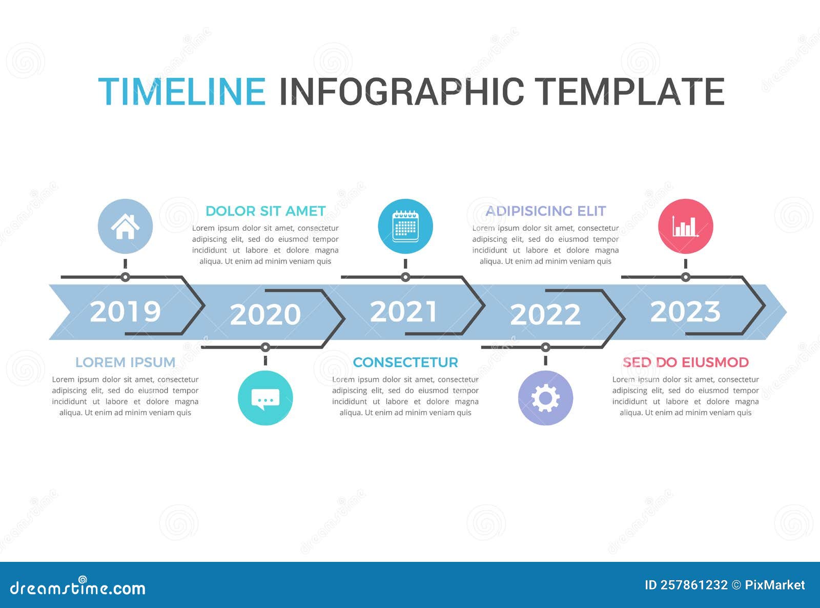 Timeline Infographics stock vector. Illustration of infographics ...