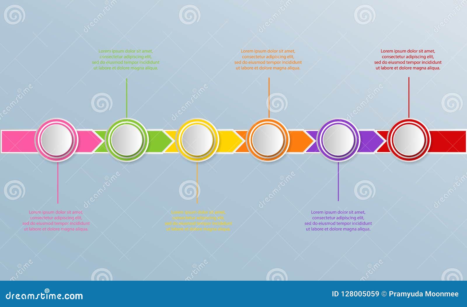 Timeline Infographics Template with Arrows, Flowchart, Workflow Stock ... Timeline Infographics Template with Arrows, Flowchart, Workflow Stock ...