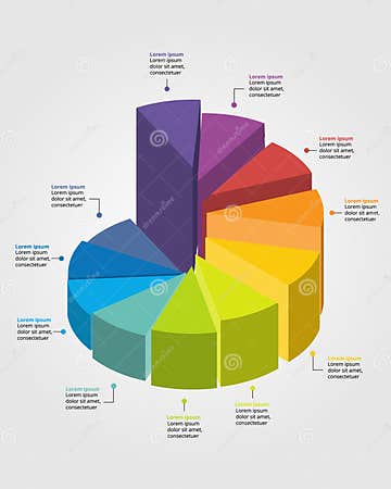 Timeline Pie Chart Template for Infographic Presentation Template with ...