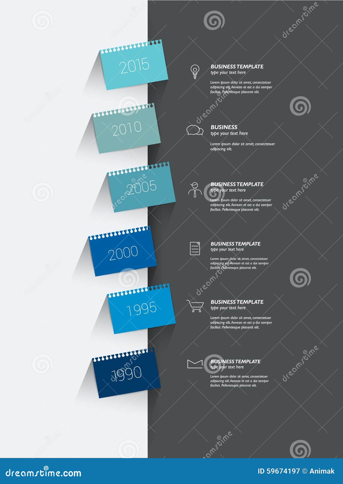 Timeline Speech Bubble Concept. Stock Vector - Illustration of internet ...