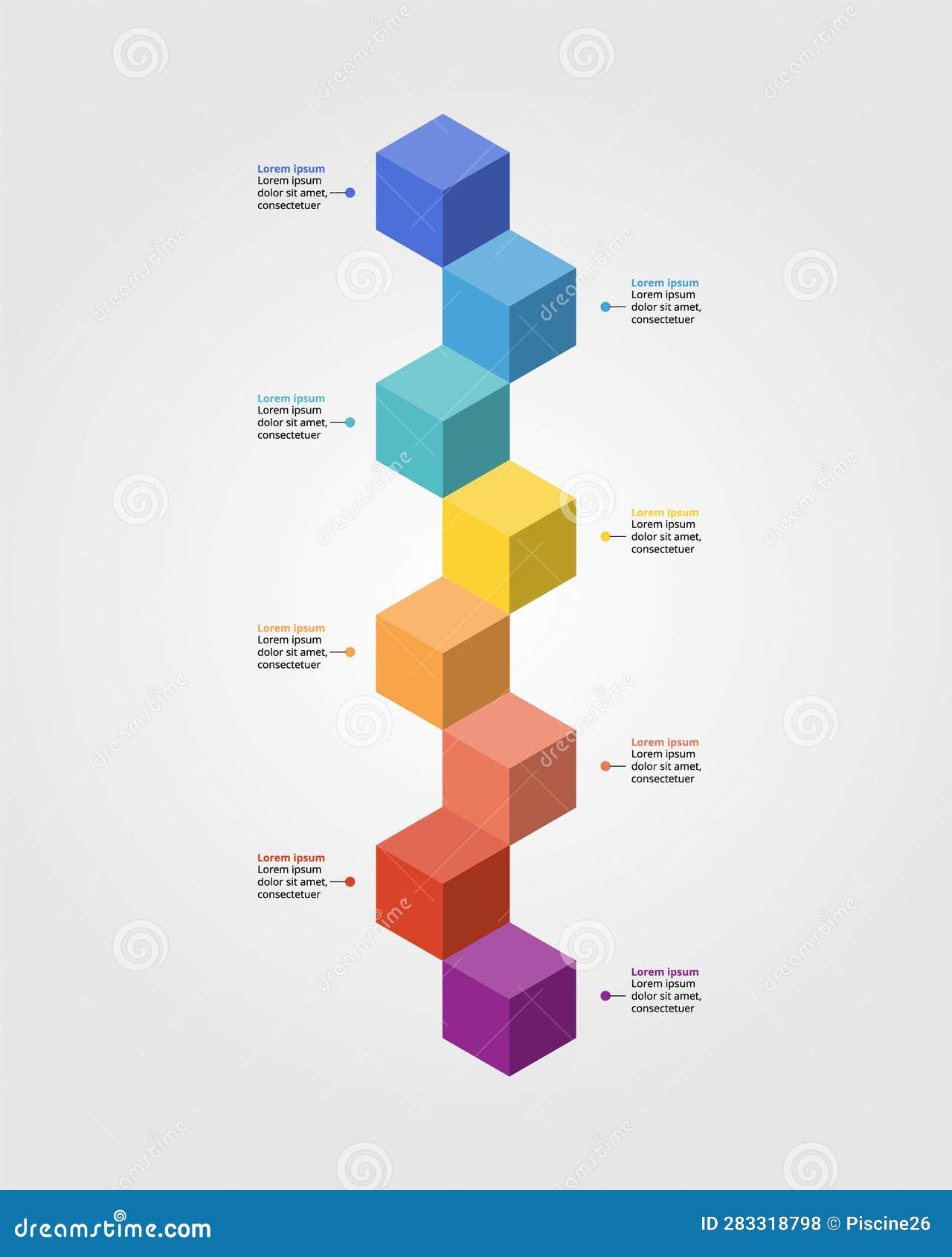 Timeline Step Chart Template for Infographic for Presentation for 8 ...