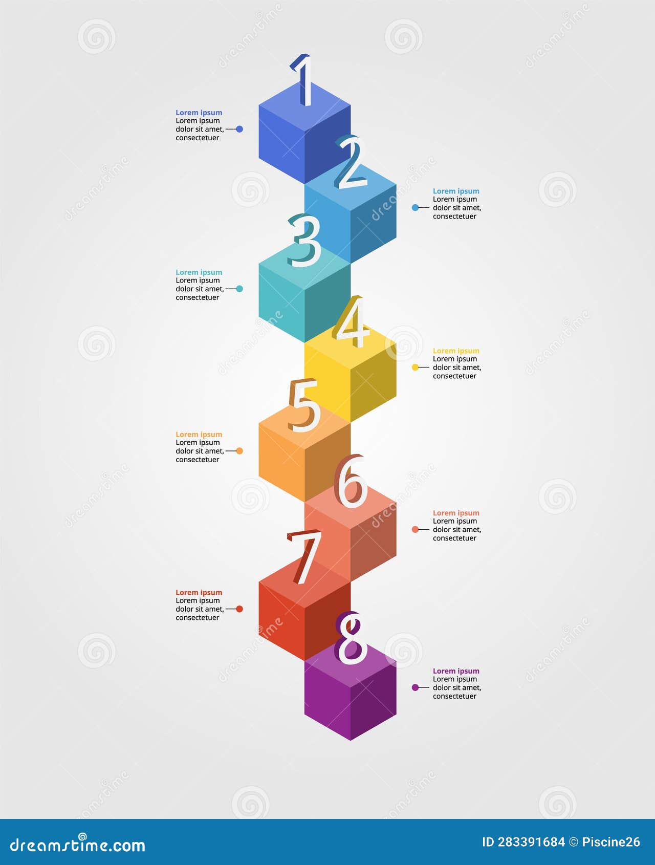 Timeline Step Chart Template for Infographic for Presentation for 8 ... Timeline Step Chart Template for Infographic for Presentation for 8 ...