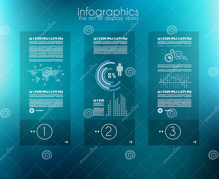 Timeline To Display Your Data with Infographic Elements Stock ...