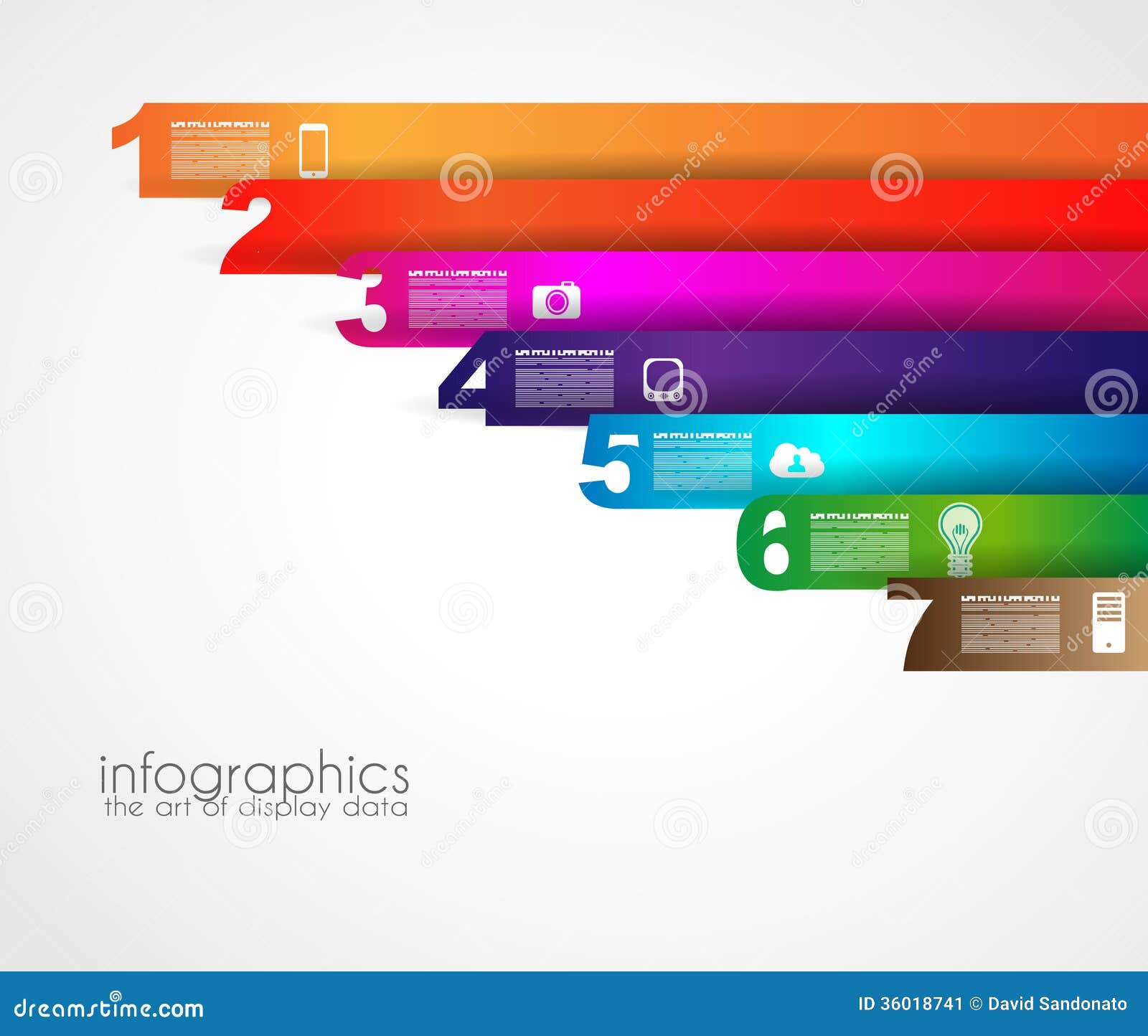 Timeline To Display Your Data with Infographic Elements Stock ...