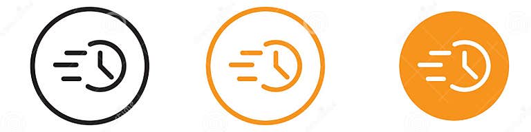 Timely Quick Time Icon for Efficiency and Time Management Graphics ...