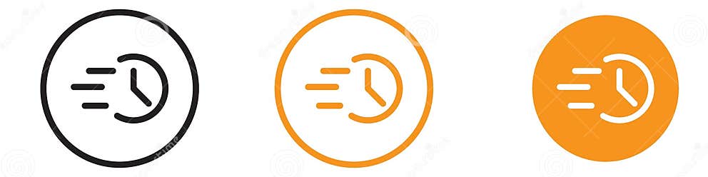 Timely Quick Time Icon for Efficiency and Time Management Graphics ...