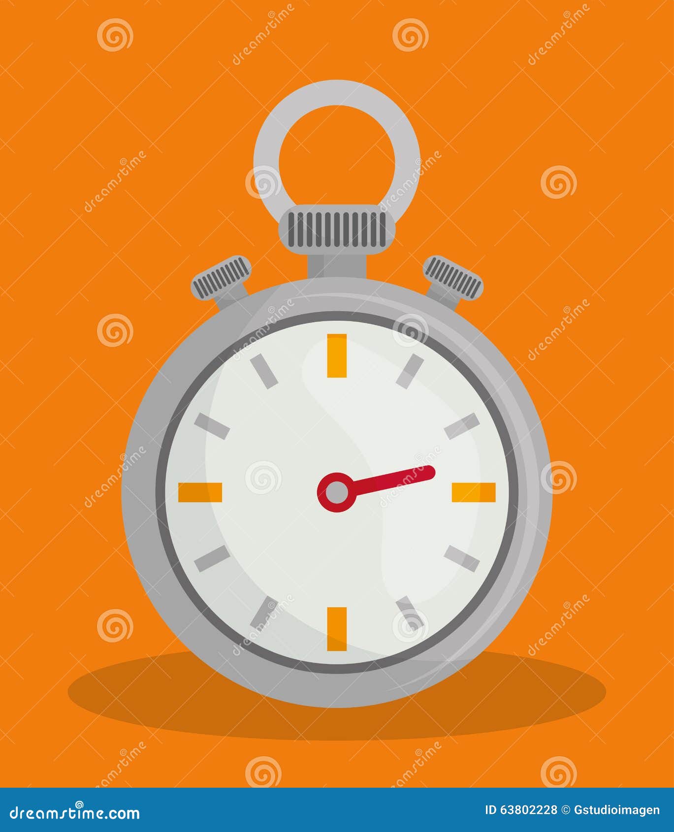 Timer clock design stock illustration. Illustration of measurement ...