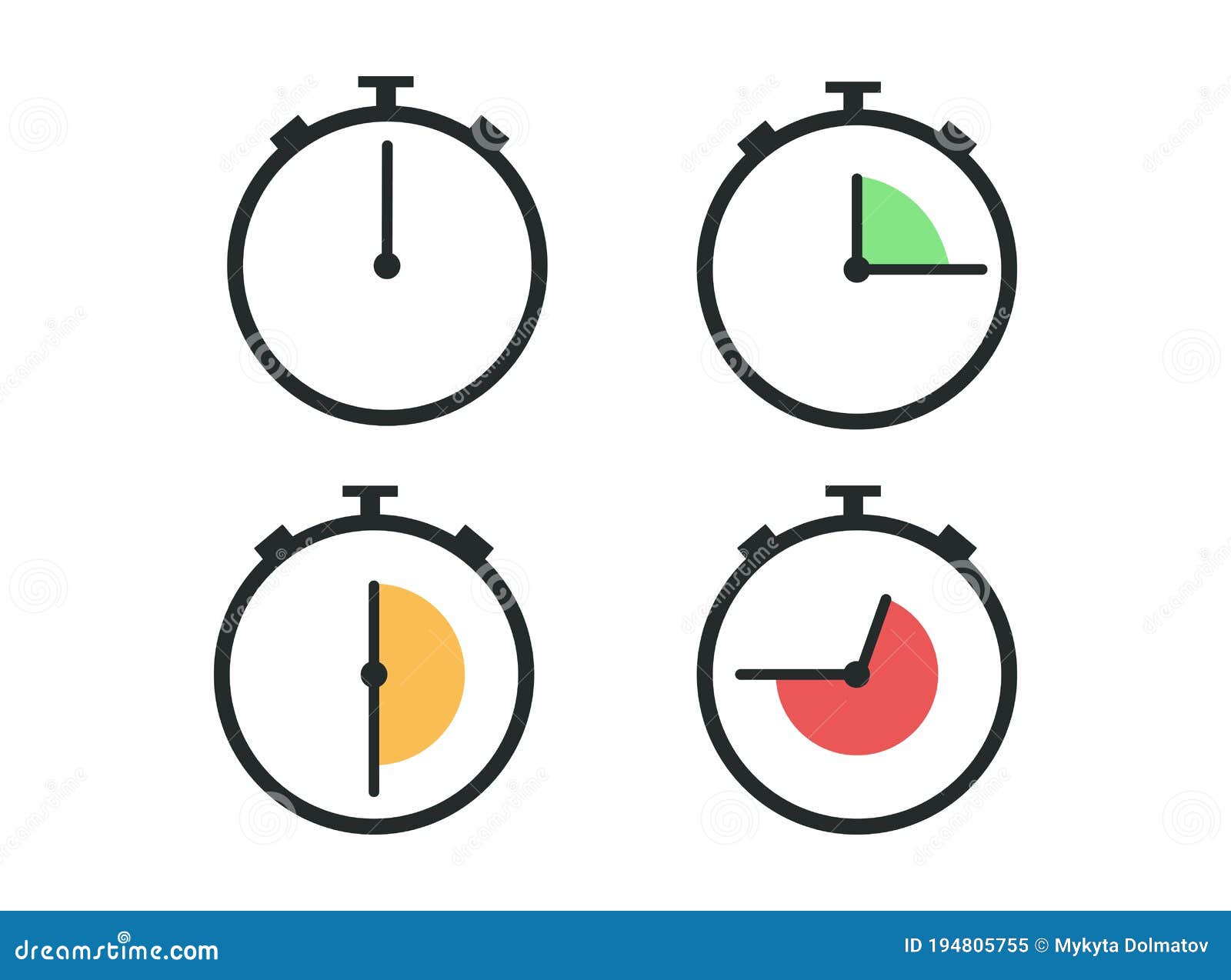 Clock And Stopwatch Cartoon Vector | CartoonDealer.com #45291357 Clock And Stopwatch Cartoon Vector | CartoonDealer.com #45291357