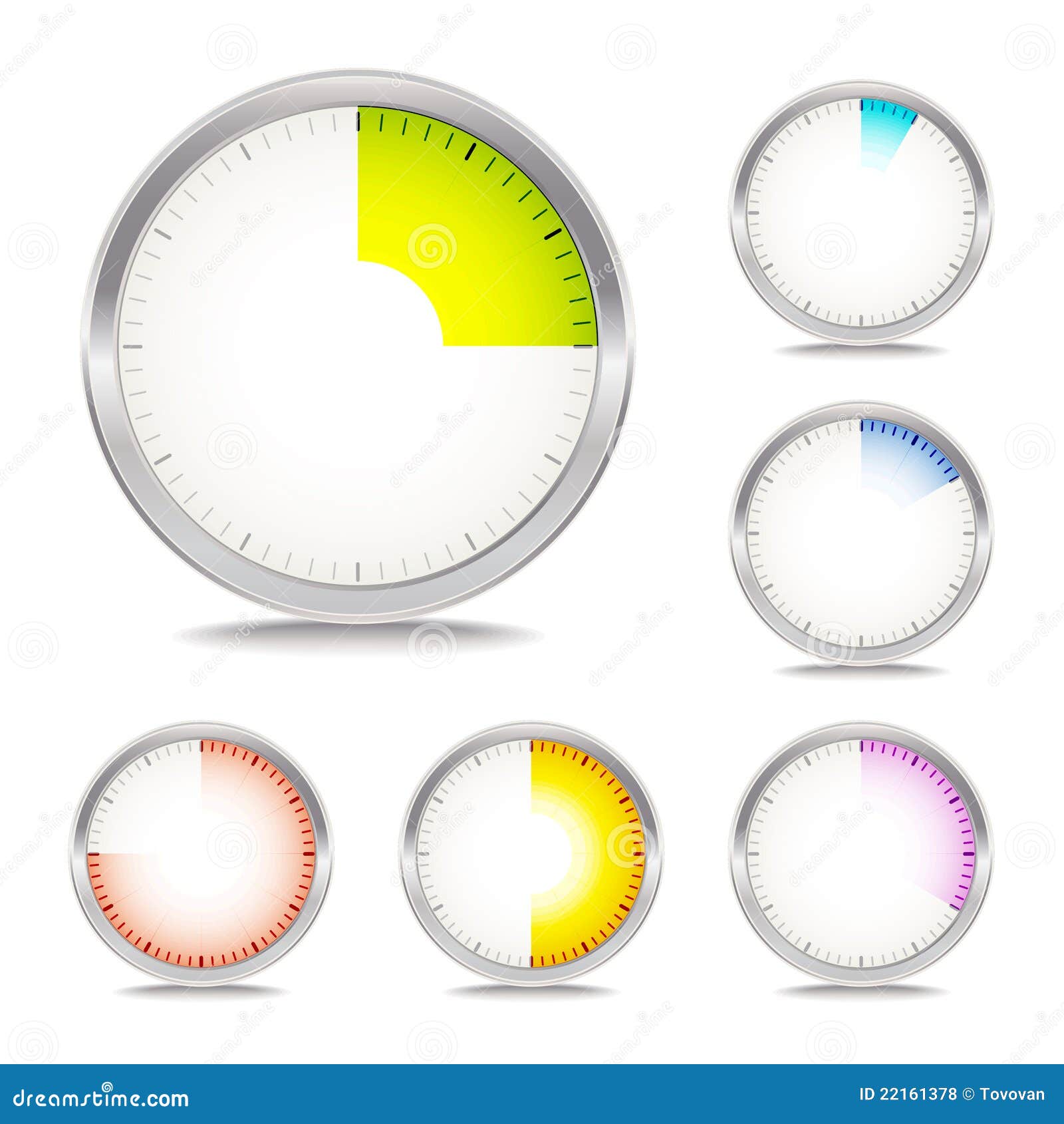 Timer collection stock vector. Illustration of group - 22161378