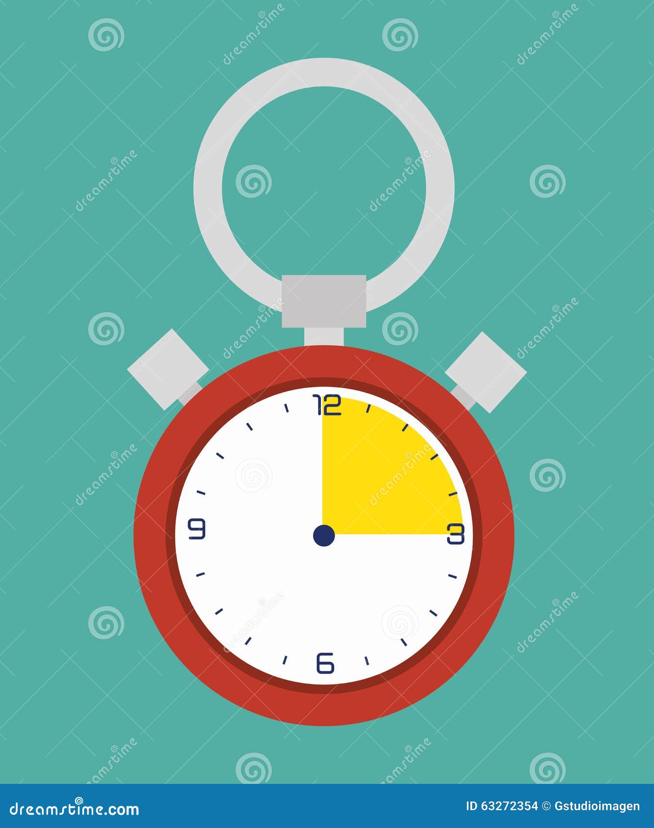 Timer game clock stock illustration. Illustration of concept - 63272354