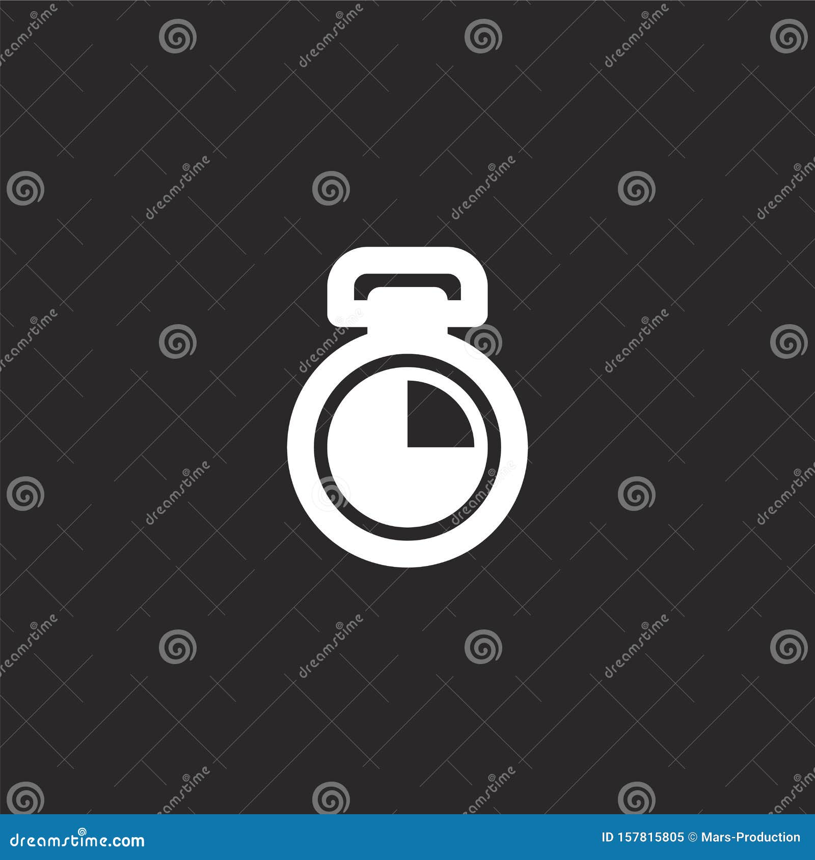 Timer Icon. Filled Timer Icon for Website Design and Mobile, App ...