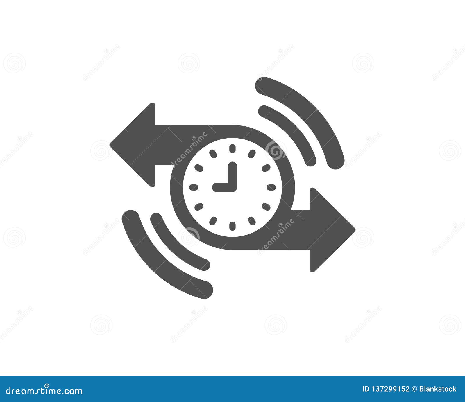 Timer Icon. Time or Clock Sign. Vector Stock Vector - Illustration of ...