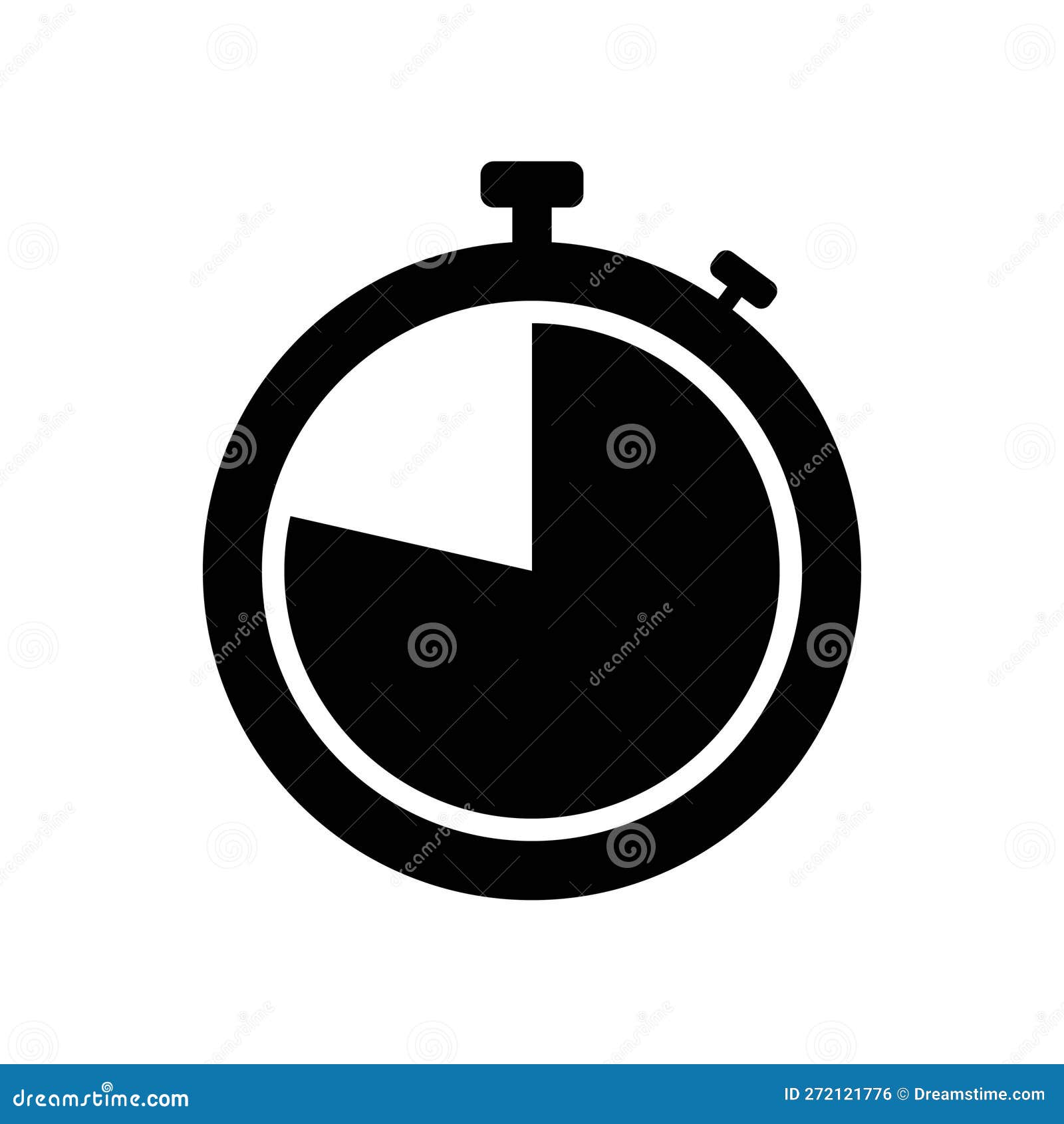 Timer Icon Vector Chronometer Timer Clock Icon Vector Symbol