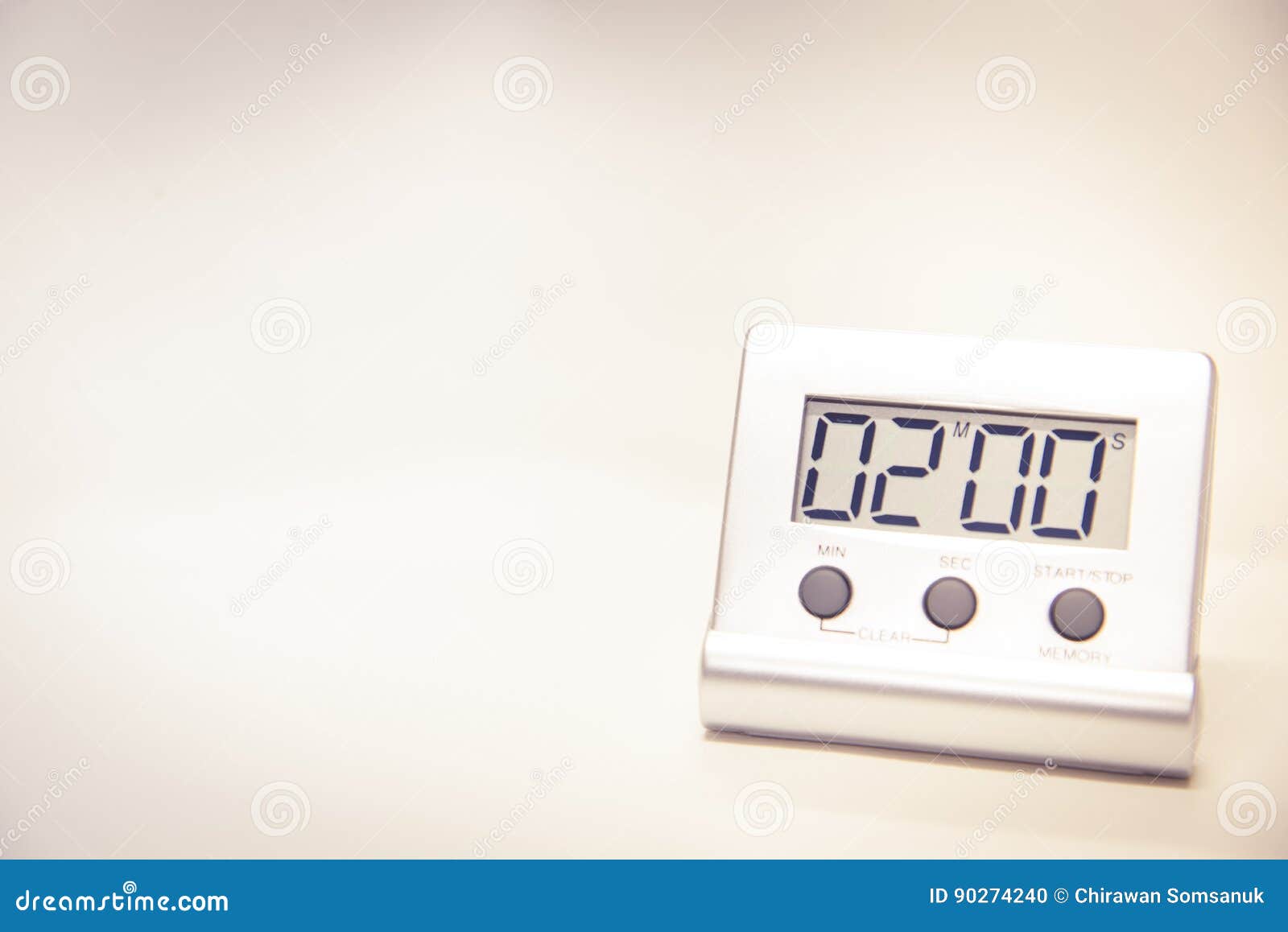 Timer laboratory equipment stock photo. Image of hand - 90274240