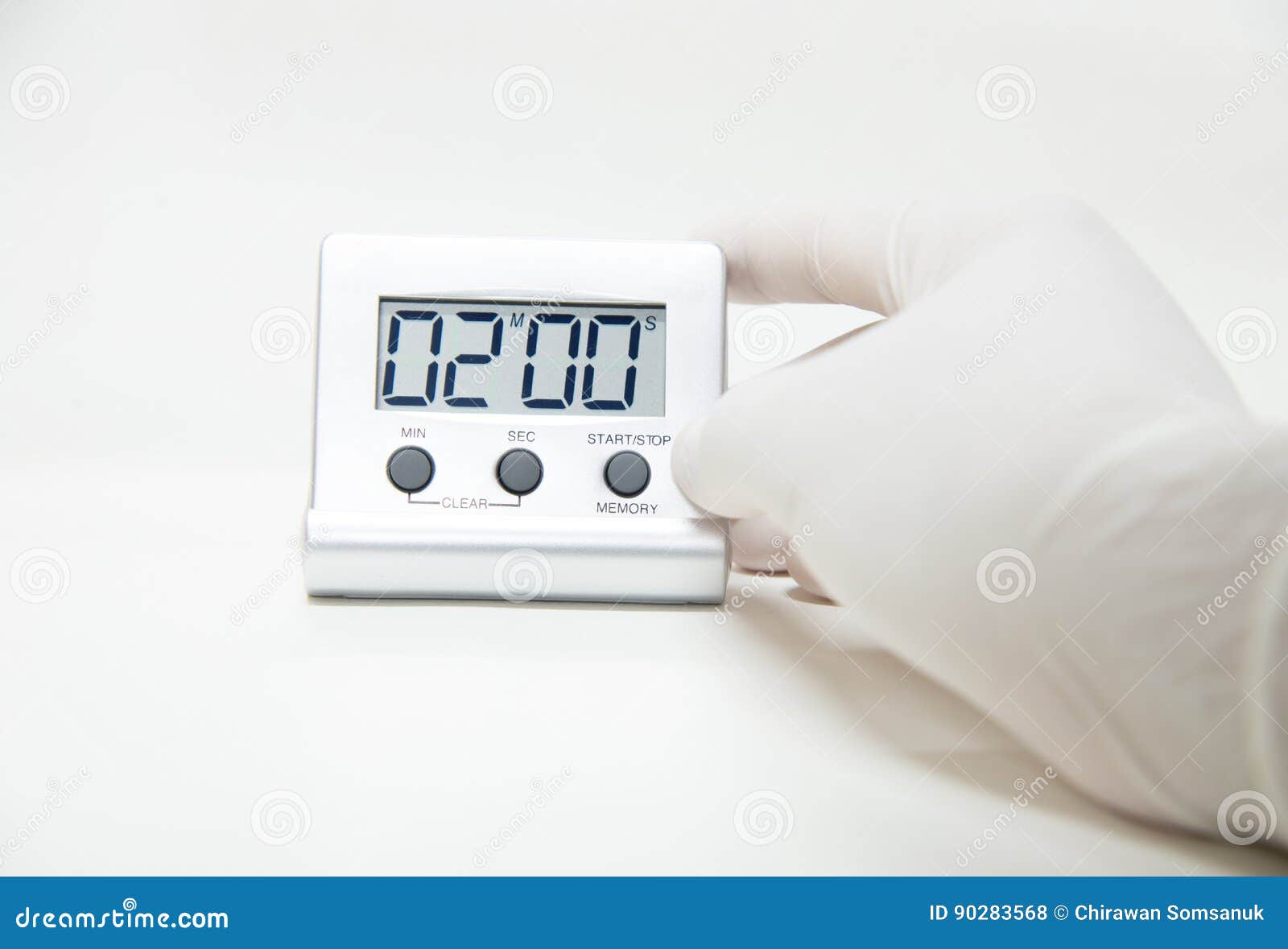 Timer Laboratory Equipment Testing Stock Photo - Image of number ...