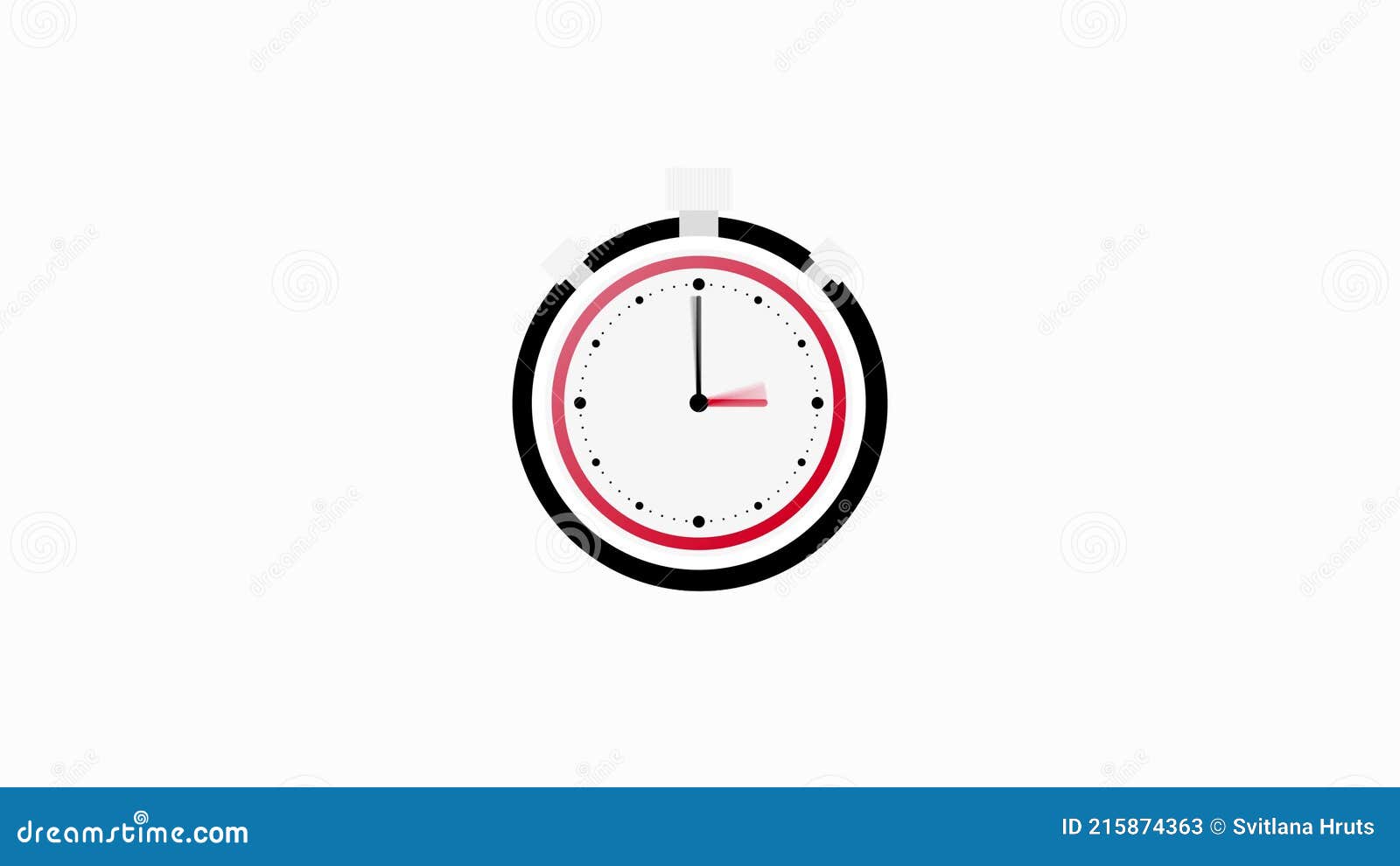 Timer with LIMITED OFFER Text Countdown Motion Template on White ...