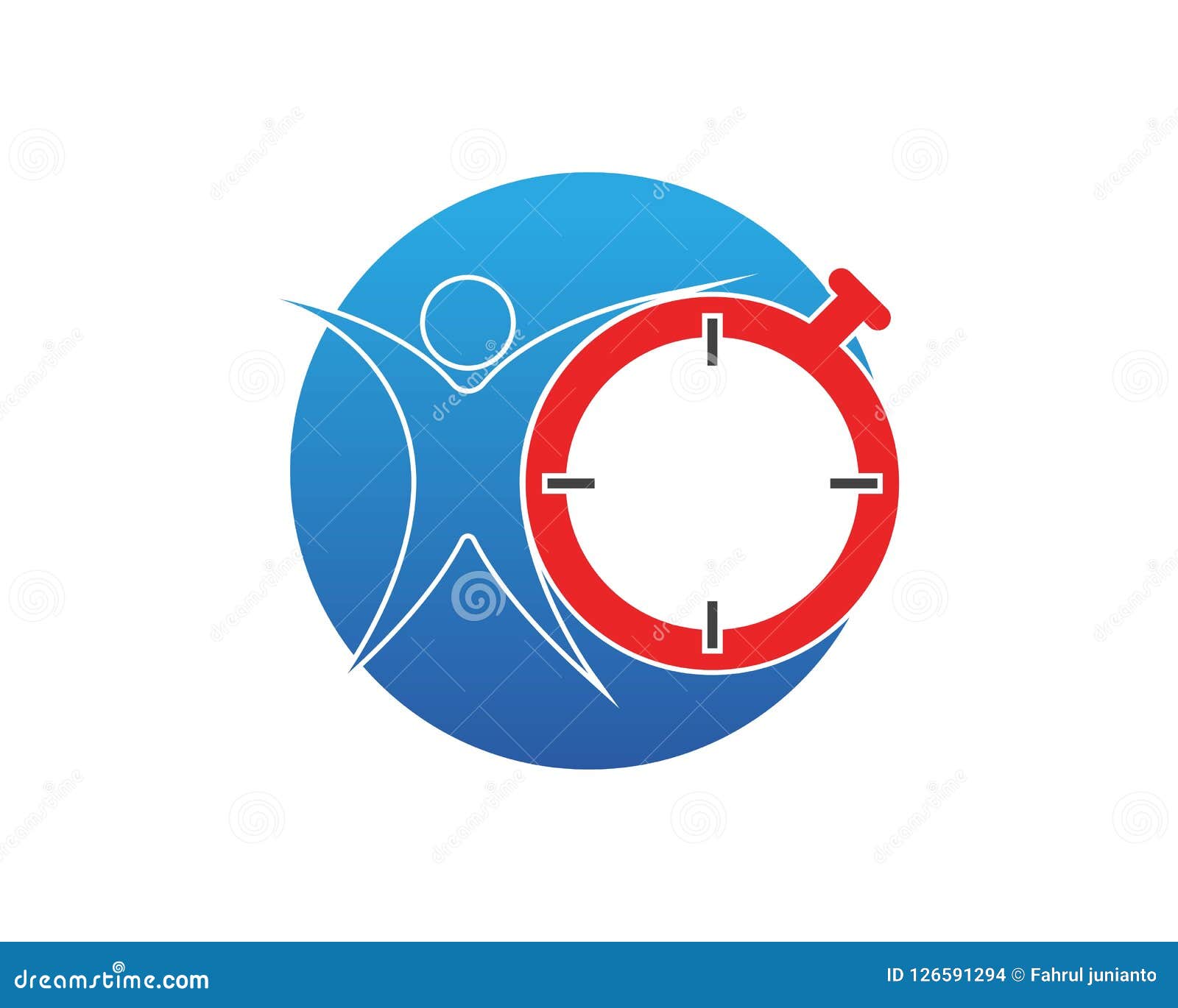 Timer Logo Design Template stock vector. Illustration of information ...