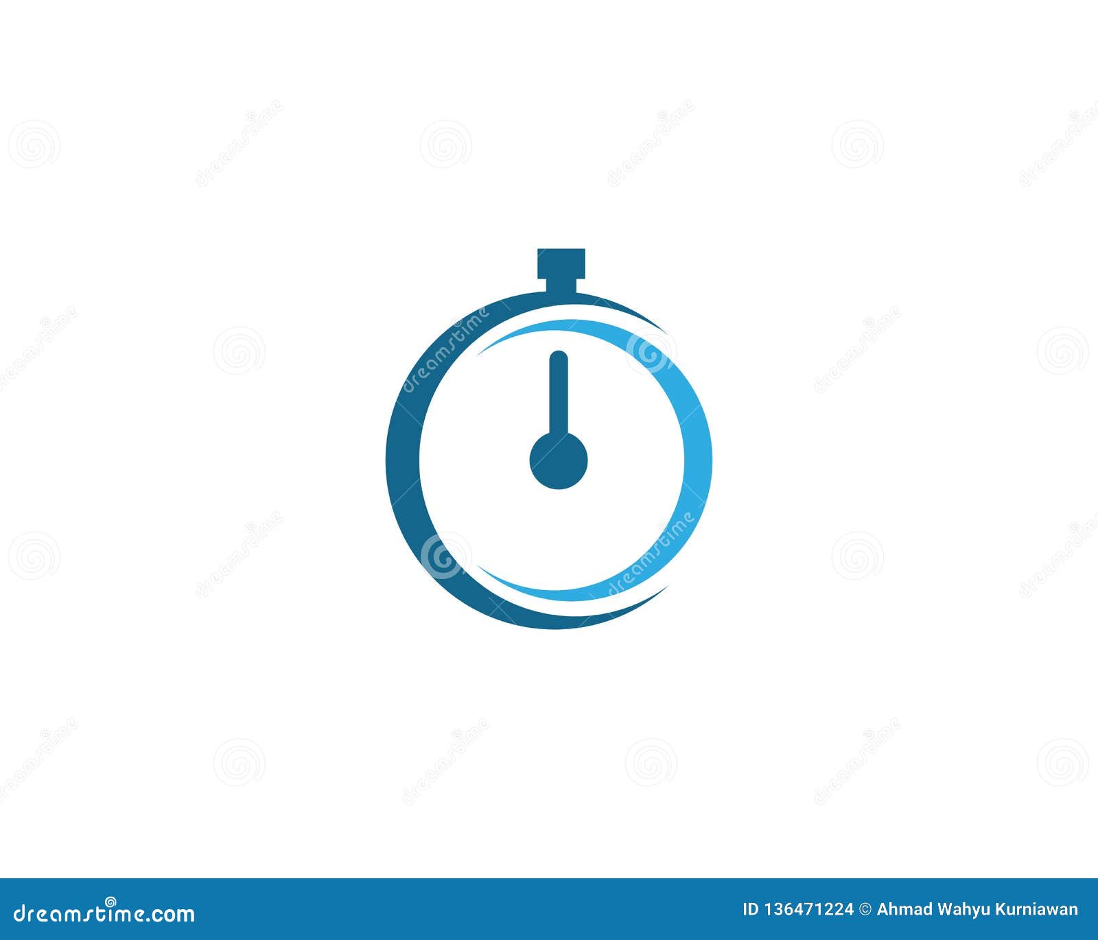 Timer logo vector stock vector. Illustration of deadline - 136471224