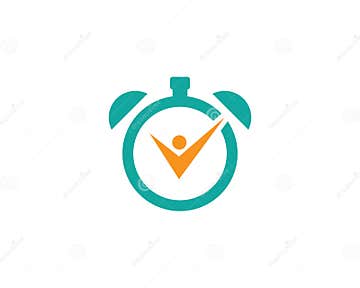 Timer logo vector stock vector. Illustration of deadline - 136471236