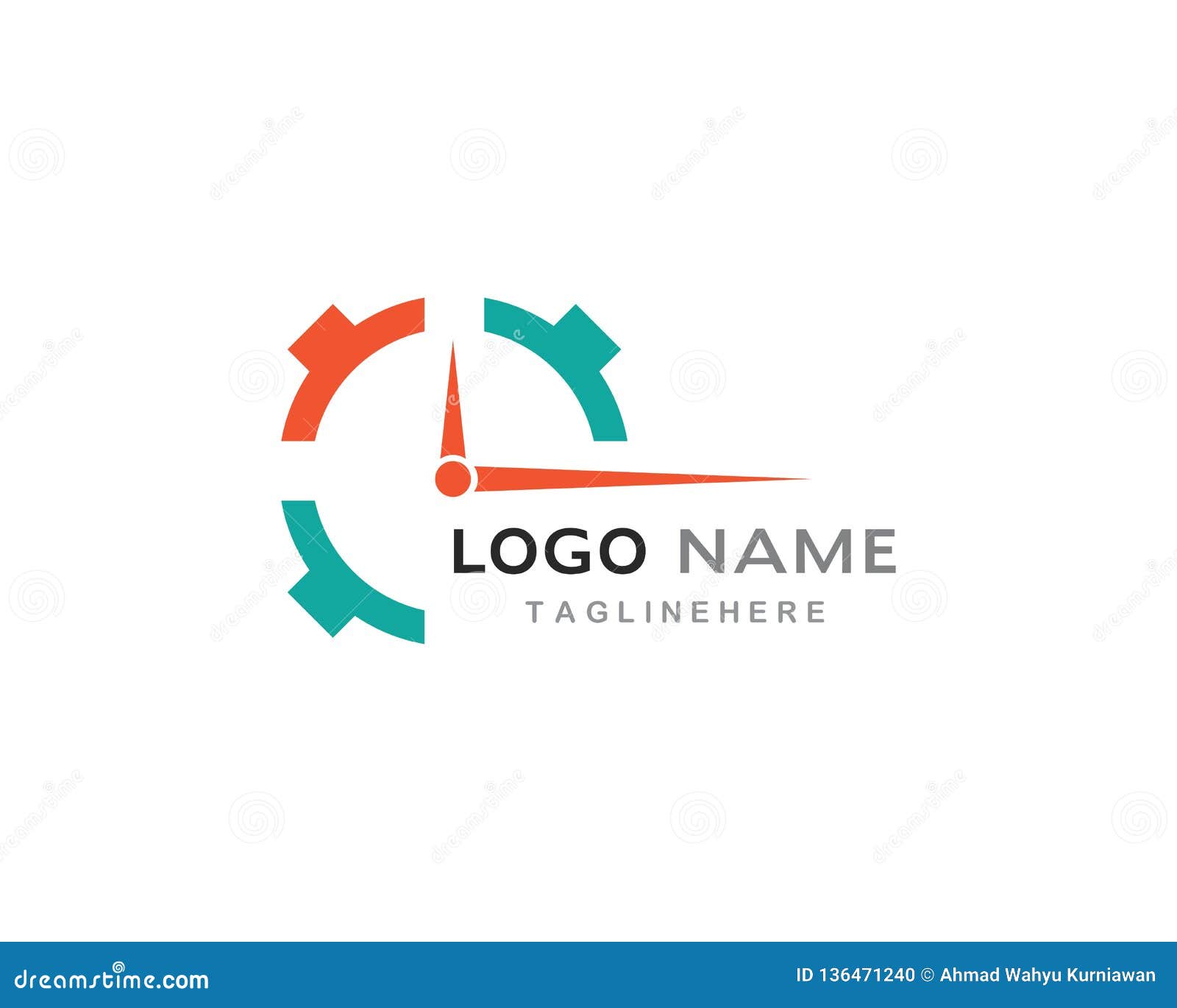 Timer logo vector stock vector. Illustration of running - 136471240