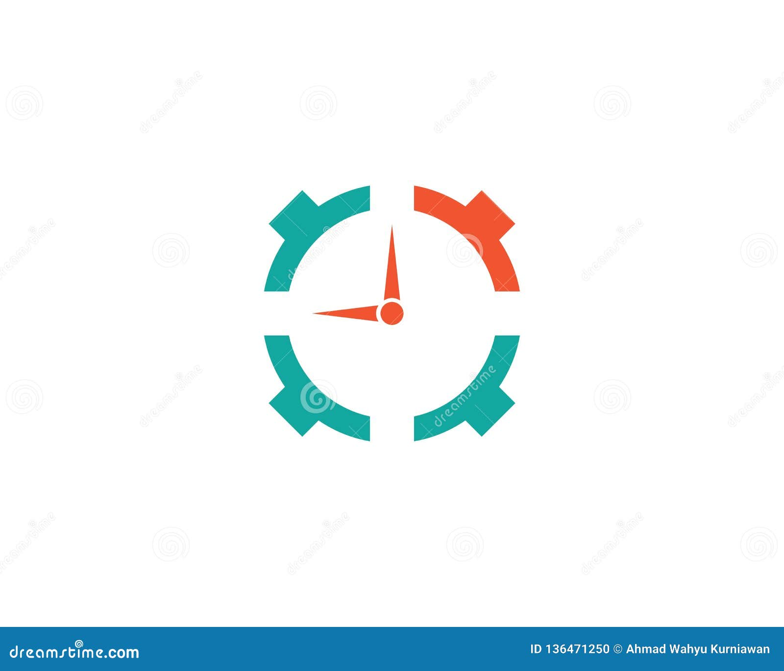 Timer logo vector stock vector. Illustration of running - 136471250