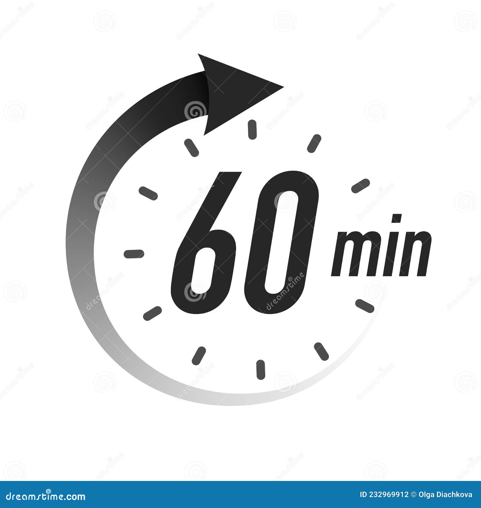 60 Timer Minutes Symbol Black Style with Arrow Stock Vector ... 60 Timer Minutes Symbol Black Style with Arrow Stock Vector ...